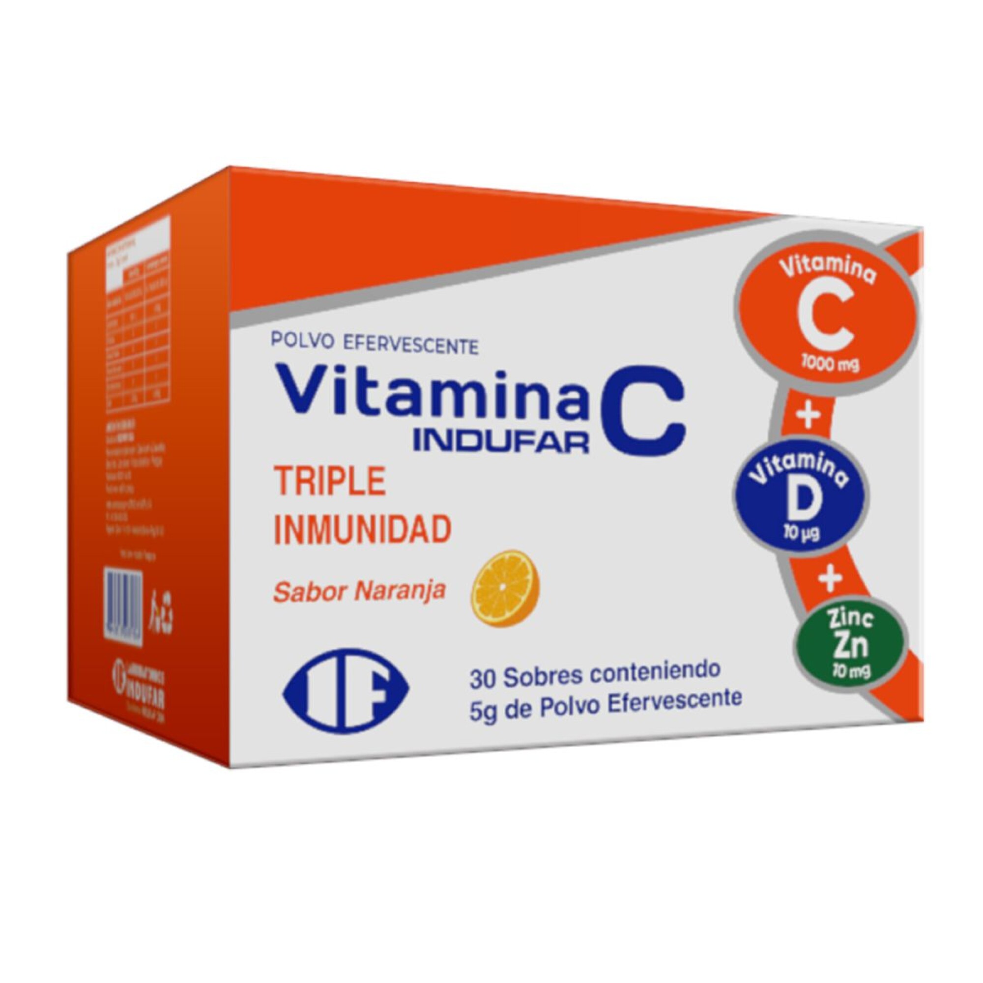 VITAMINA C TRIPLE INMUNIDAD PVO. EFERV. — Farmacenter