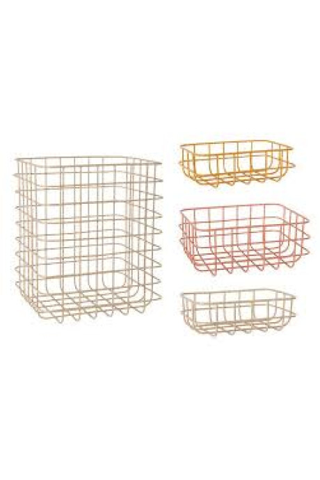 CANASTOS METAL MAILEG set x 4 — Ballon Rouge