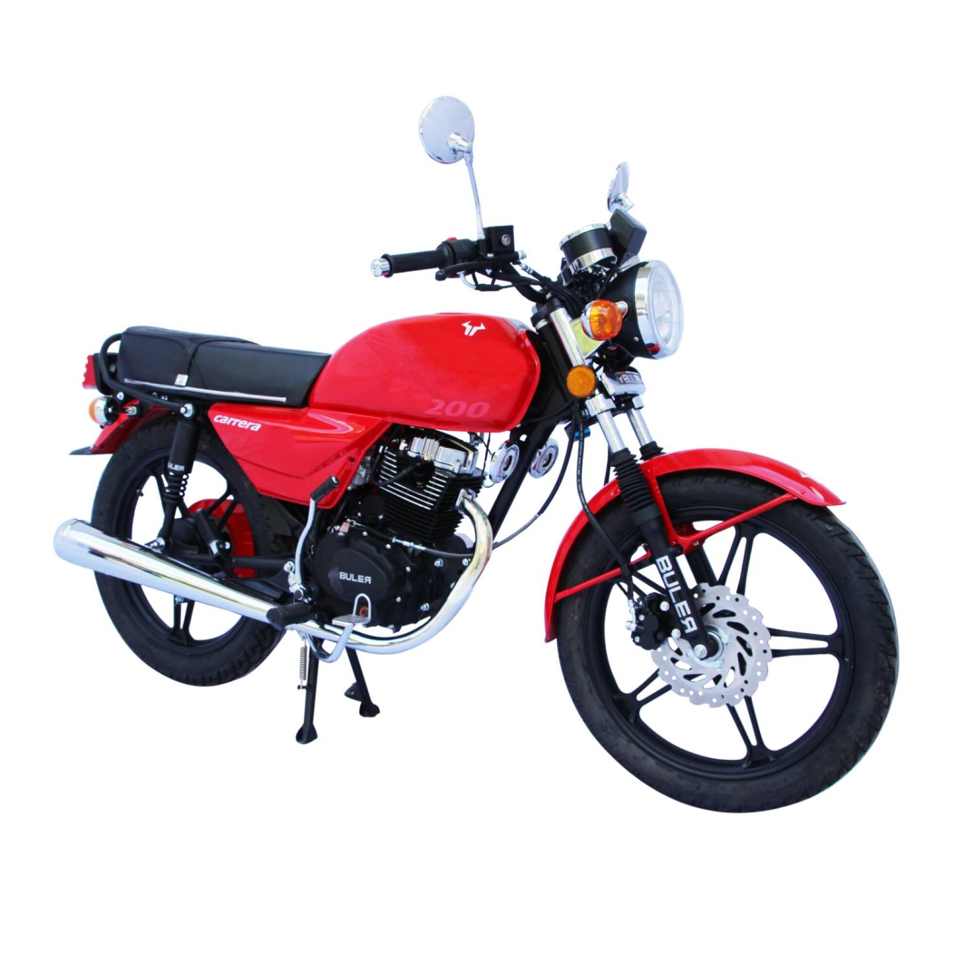 Moto Buler Carrera 200cc Aleación - Rojo — Bristol