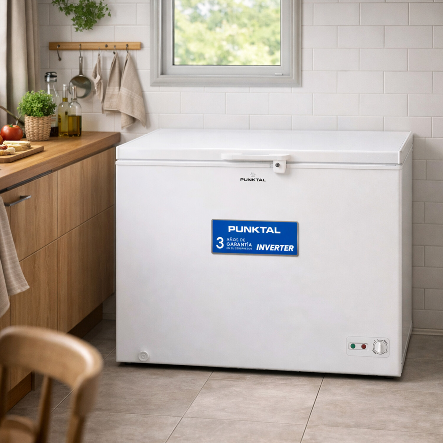 Freezer Horizontal Inverter Punktal Pk-hs402 293 L - FREEZER PUNKTAL ...