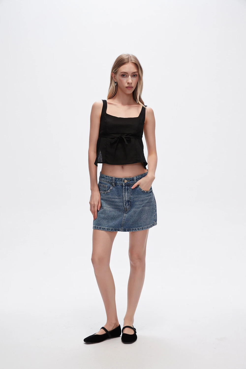 Falda Sumaya - Azul Medio — Indian