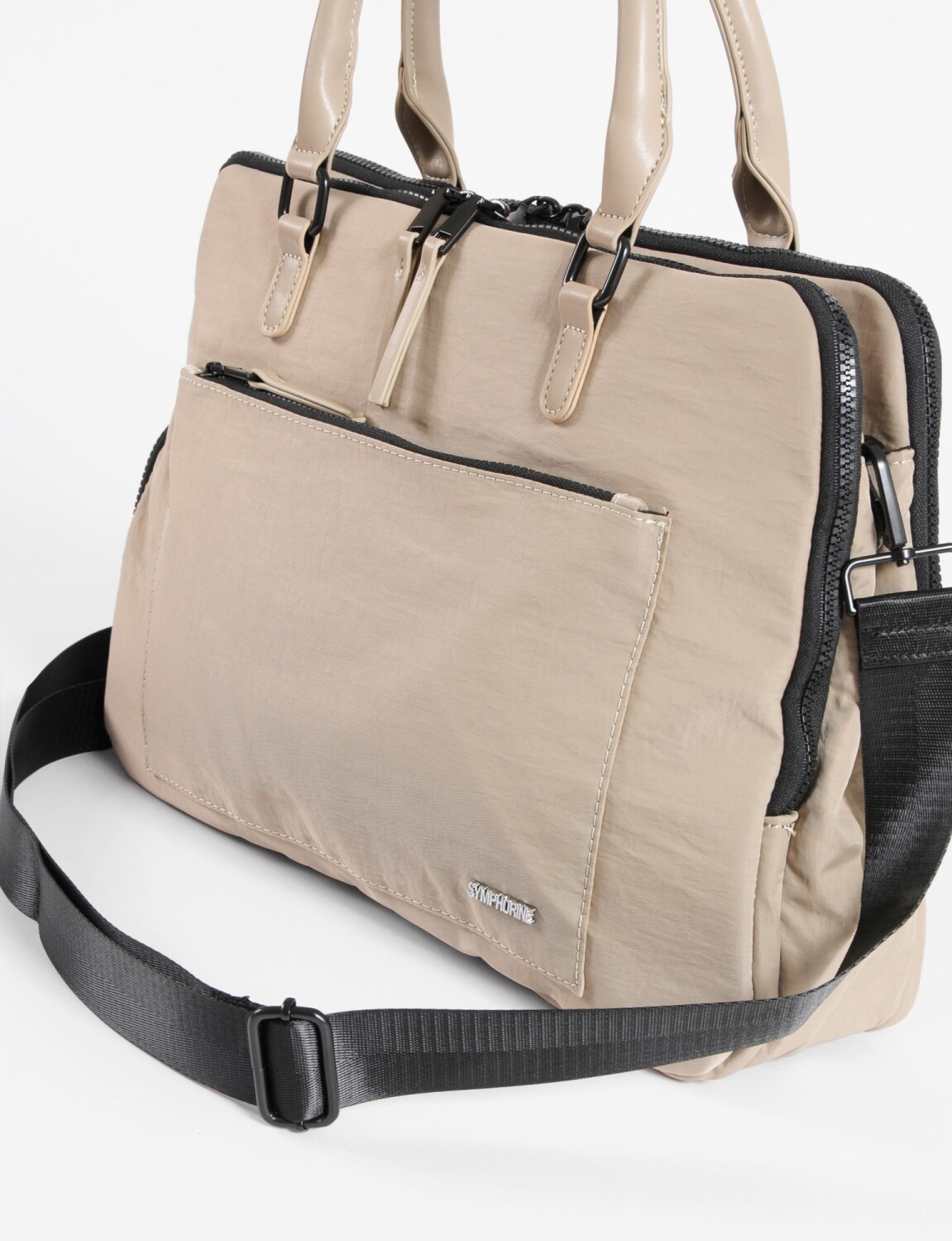 Cartera briefcase porta laptop - topo — Symphorine