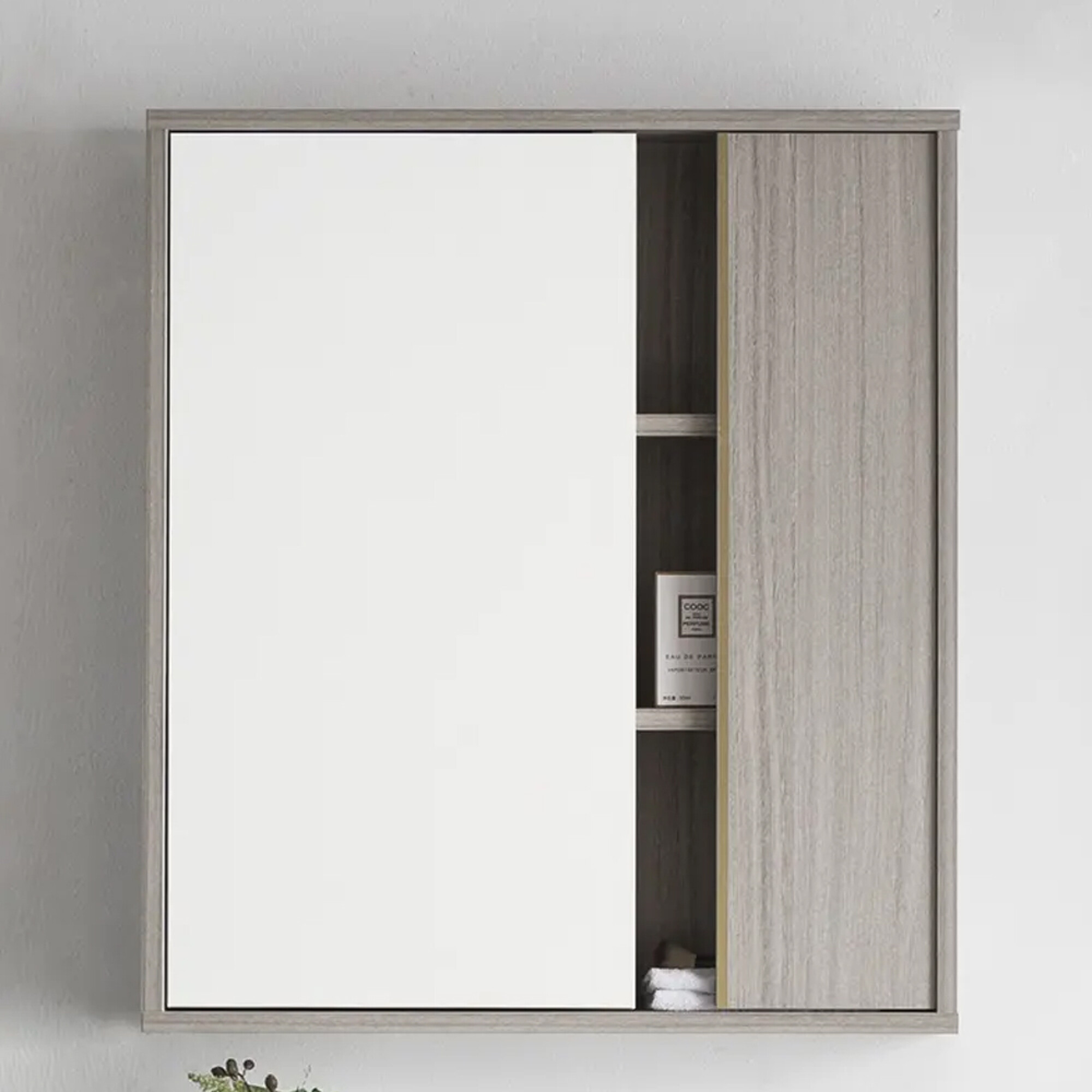 Mueble De Baño Aéreo Modelo 1063-60 / Mueble + Bacha + Espejo — Castro