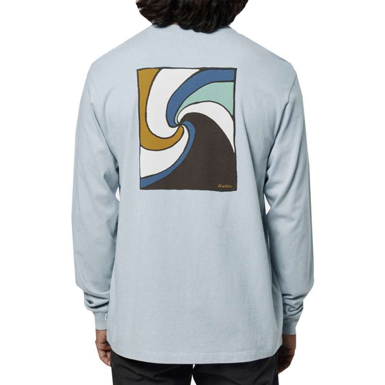 Remera Katin Tempest Long Sleeve - Celeste — Tienda Soy Santander