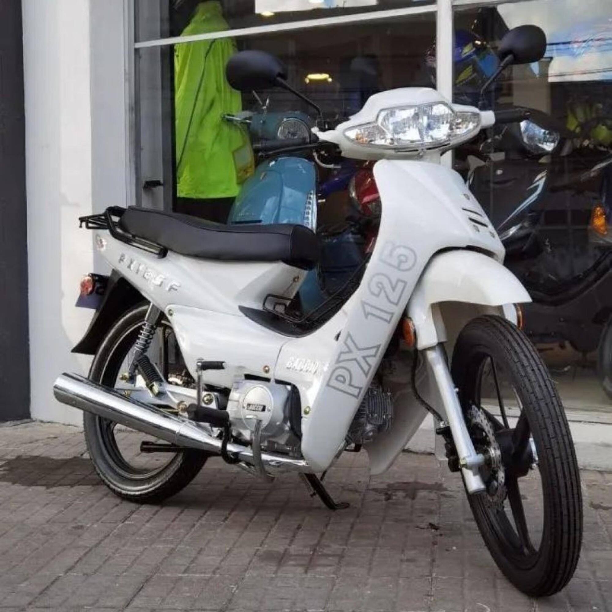 Baccio PX125F - Blanco - Reserva — Bike Up