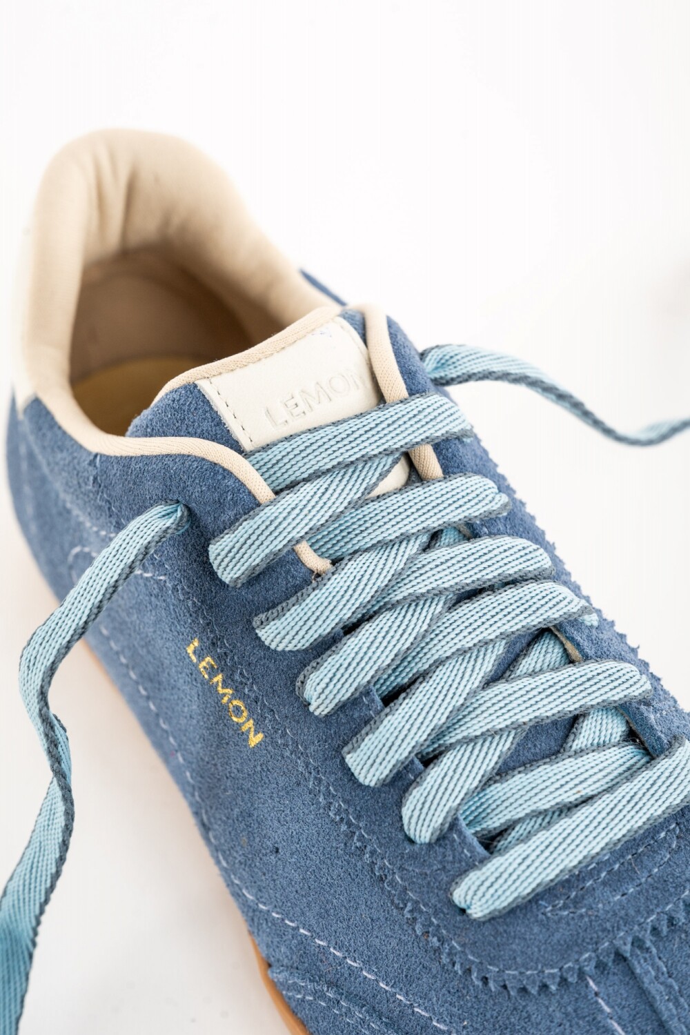 Zapatilla Gamuza - Azul — Lemon