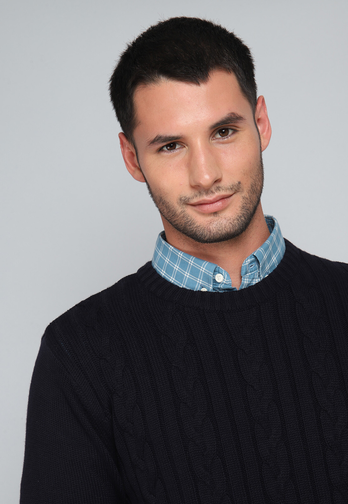 Sweater Arrow con diseño - AZUL OSCURO — ALTOCONCEPTO