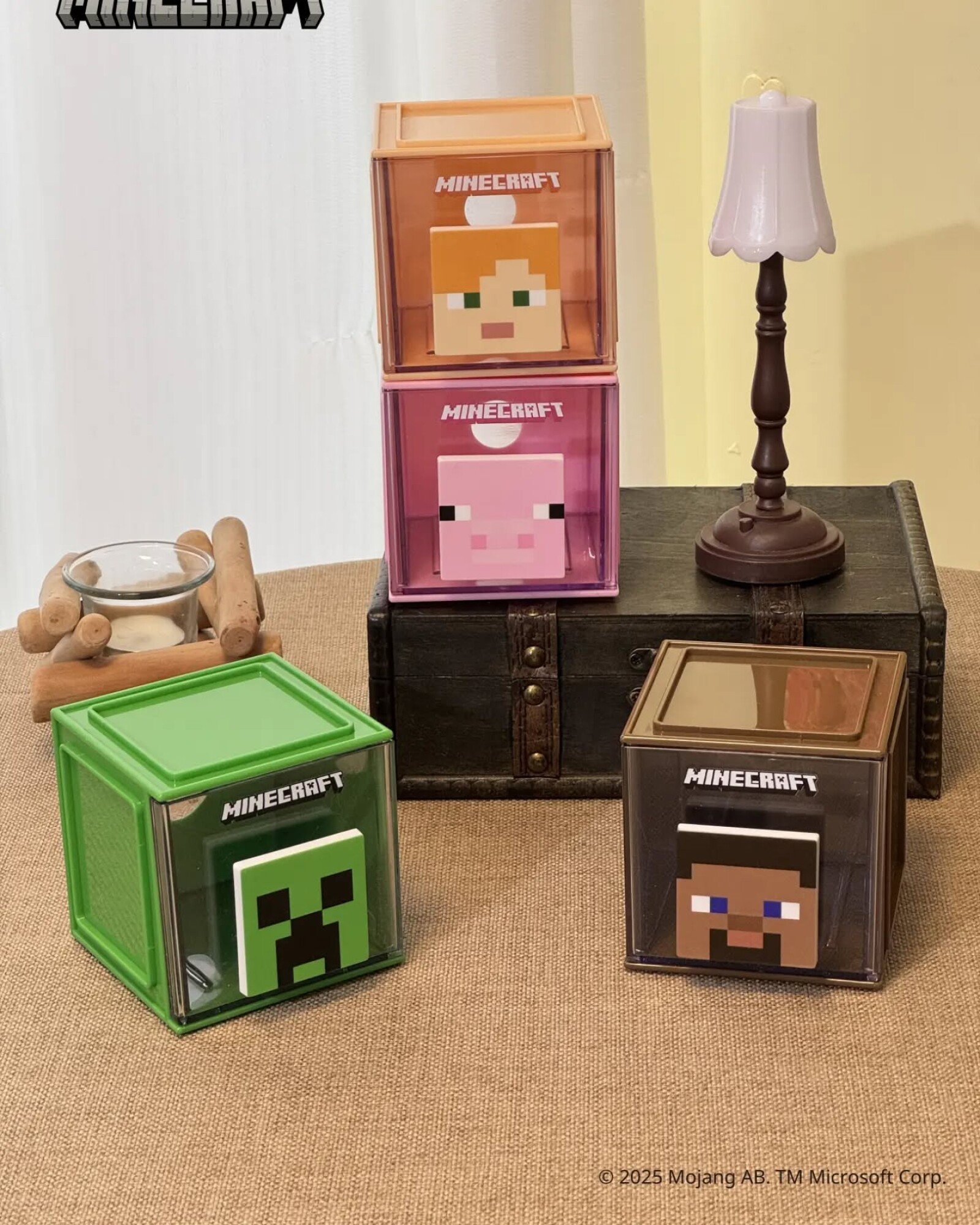 Organizador bloque Minecraft - Creeper — Miniso Uruguay