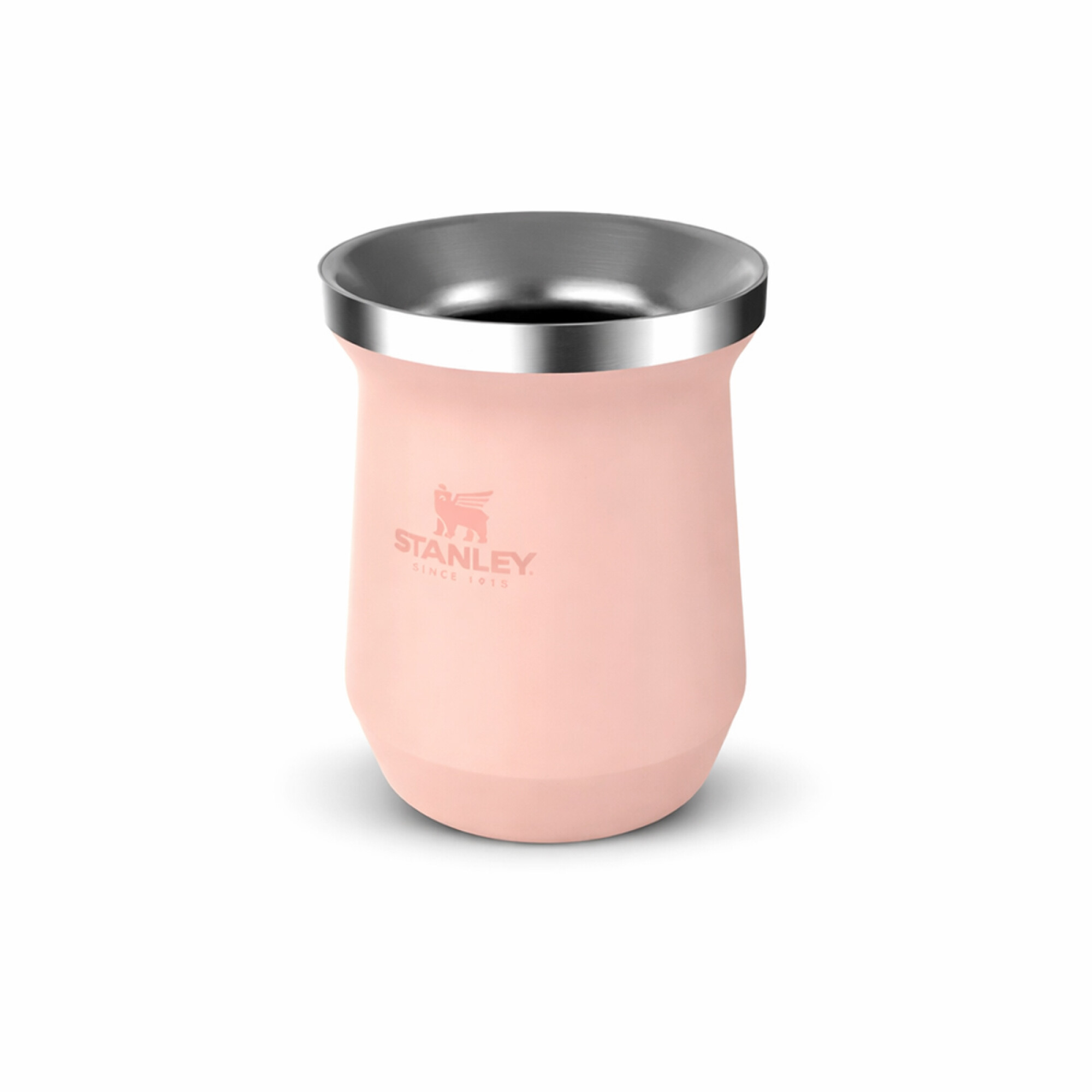 Mate Stanley Acero Inoxidable Limestone Color Rosa — La Tentación