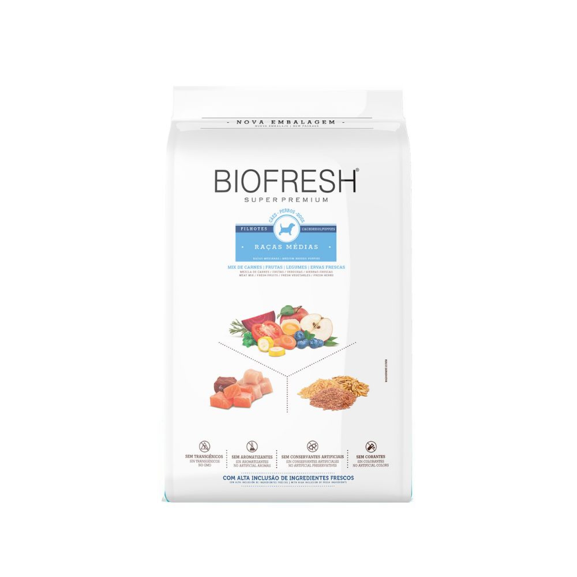 Biofresh Perro Cachorro Raza Mediana 3 kg — Pet+