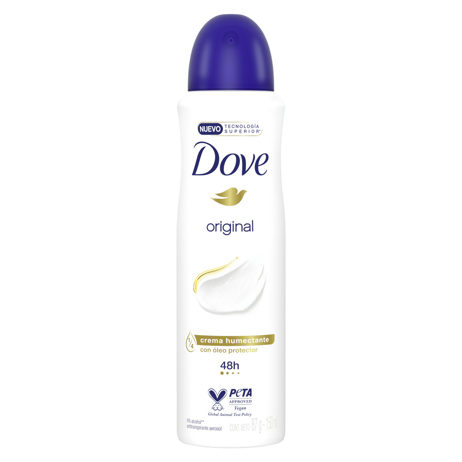 Dove Desodorante antitranspirante Aerosol Original Femenin — San Roque