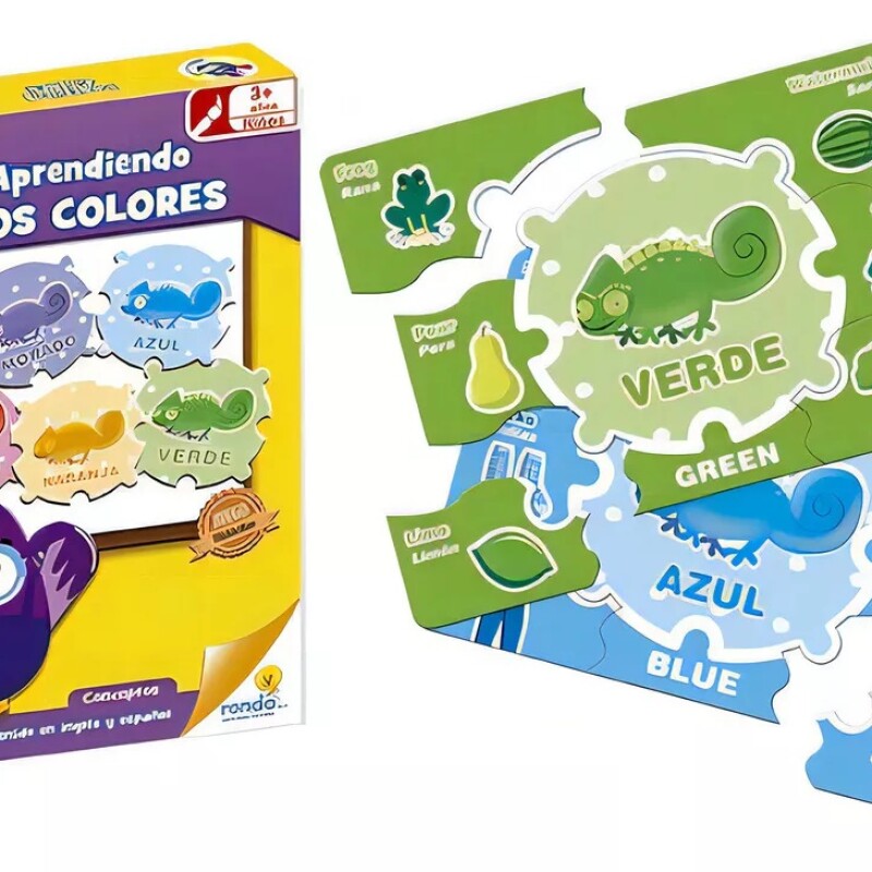 Juego De Mesa Aprendiendo Los Colores — Juguetería Gibernau