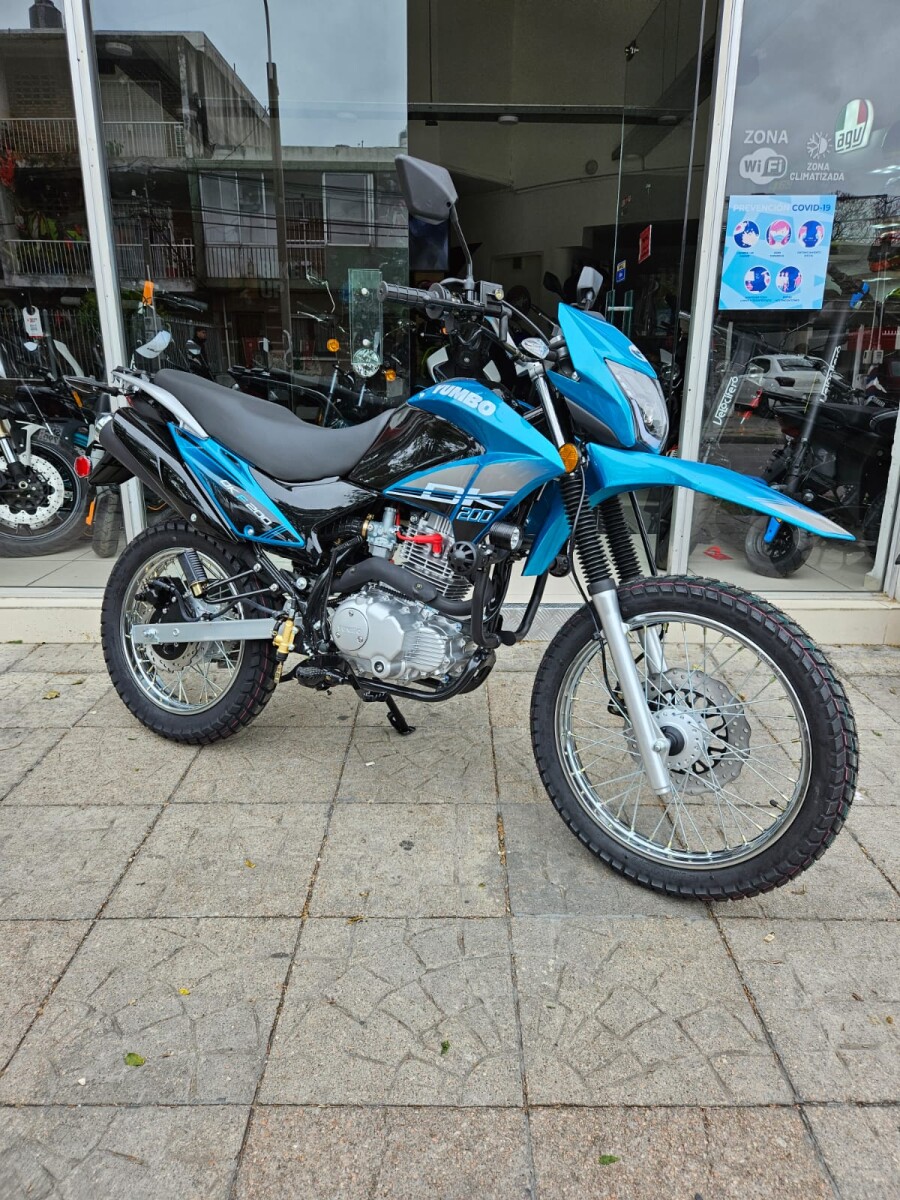 Yumbo DK200 F - Celeste - Reserva — Bike Up