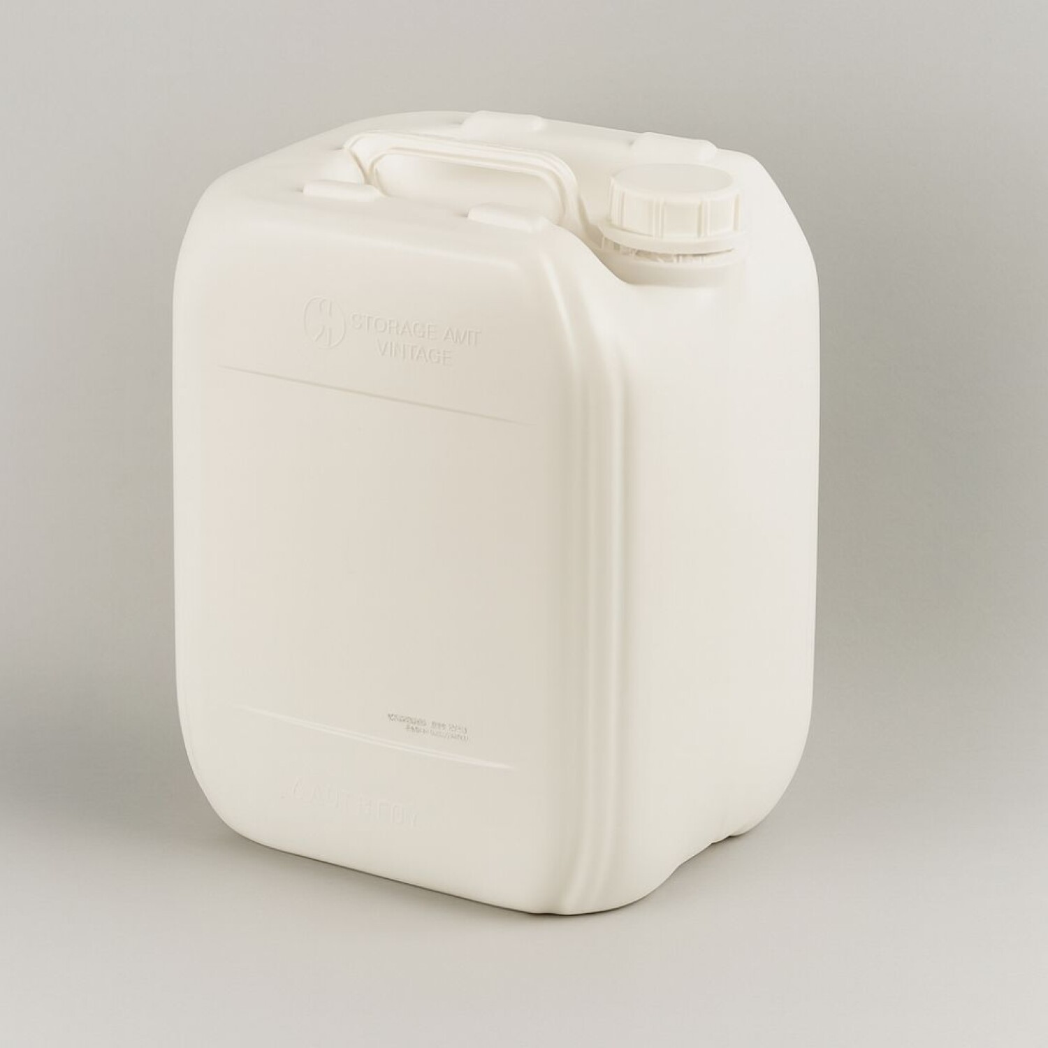 BIDÓN RECTANGULAR 20 LITROS ATMA - Blanco — Todolandia