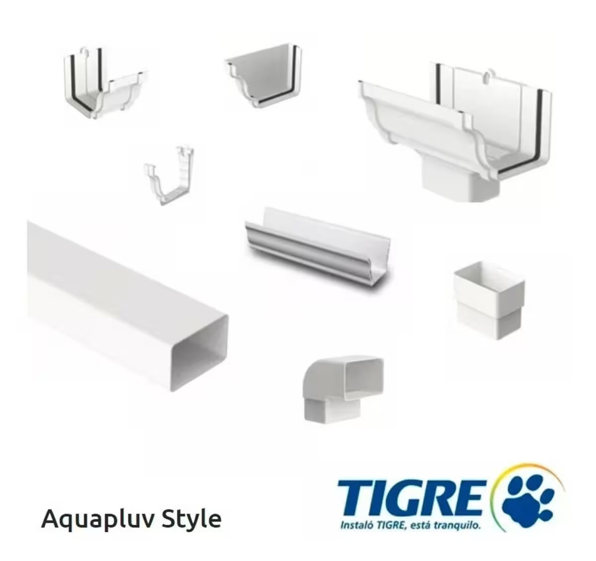 Soporte Metálico Blanco Style - Tigre — Loysa