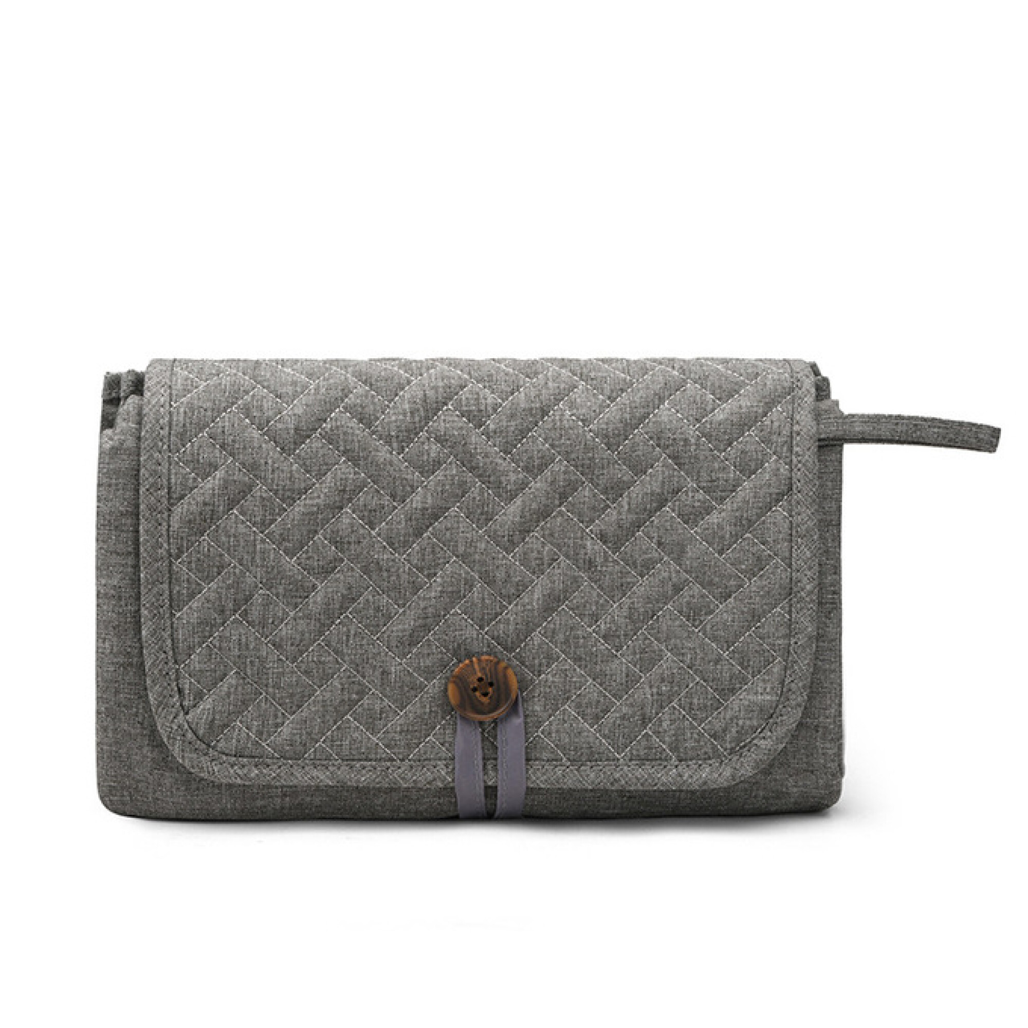 Cambiador portatil capitoneado XL - gris — MVD Kids