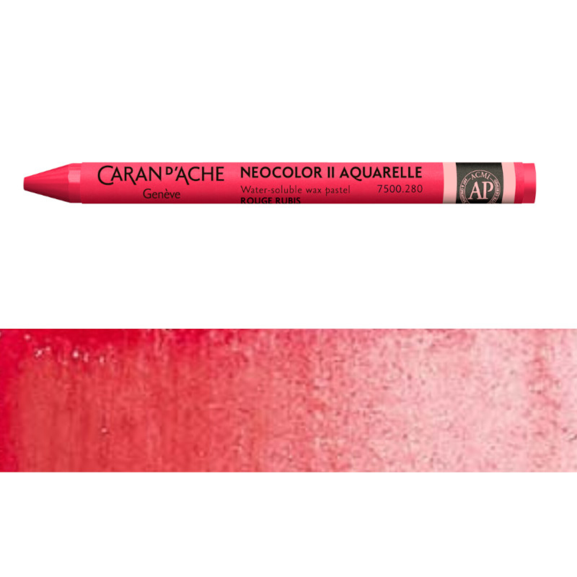 Pastel Neocolor Acuarelle Caran d'Ache - Tonos Rojos — Infantozzi