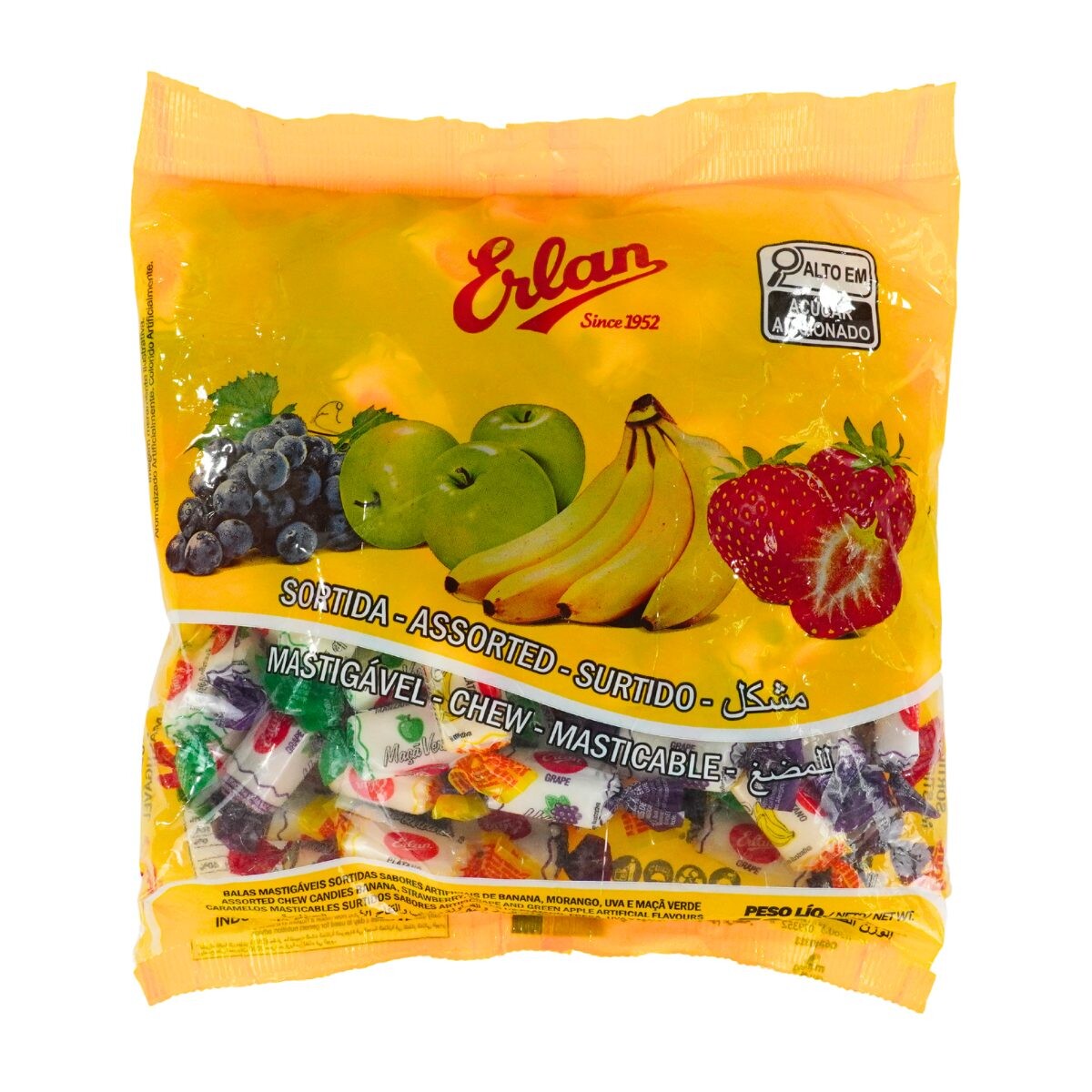 Caramelo masticable Erlan surtido 500g — El Clon