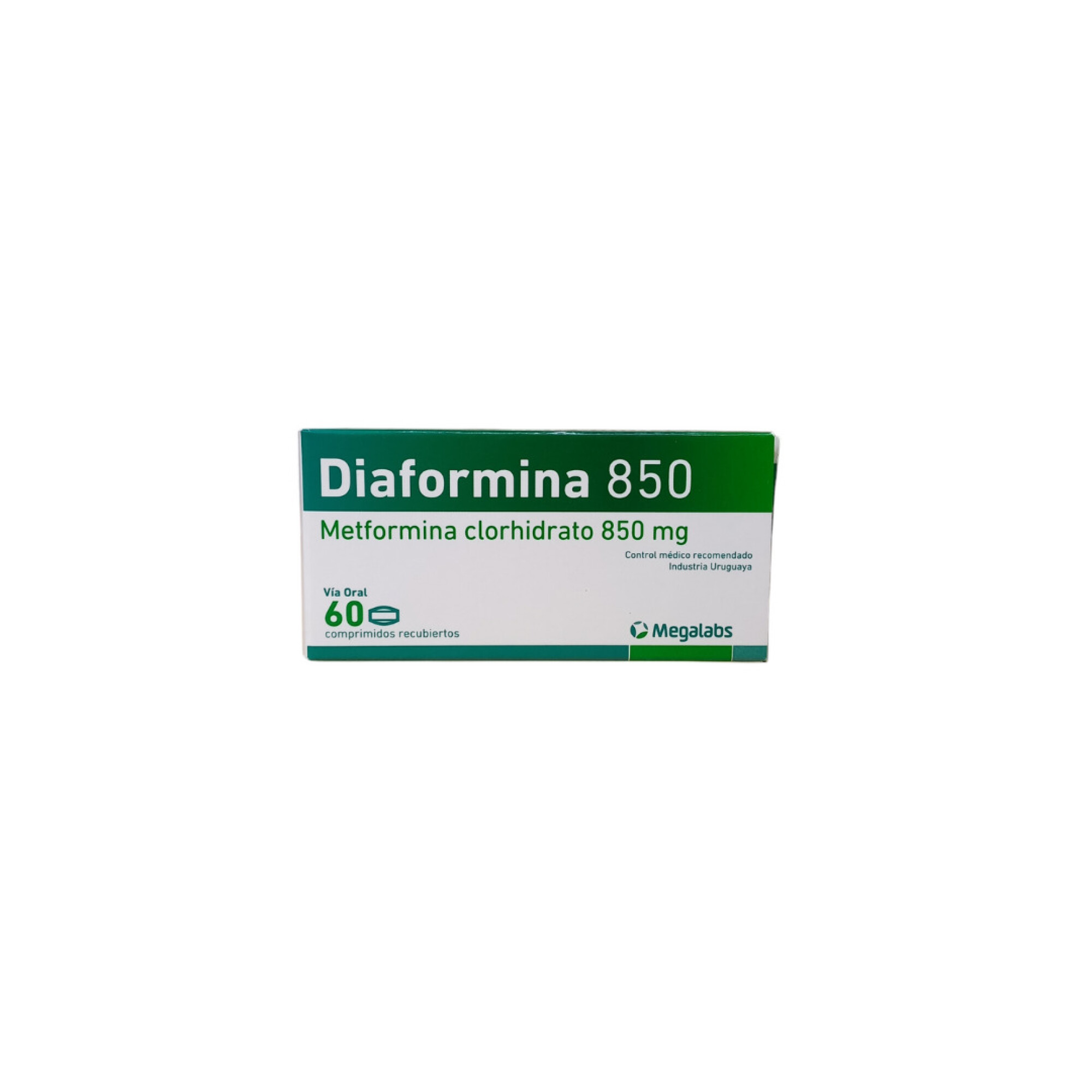 Diaformina 850 x 60 comprimidos — Universo Binario