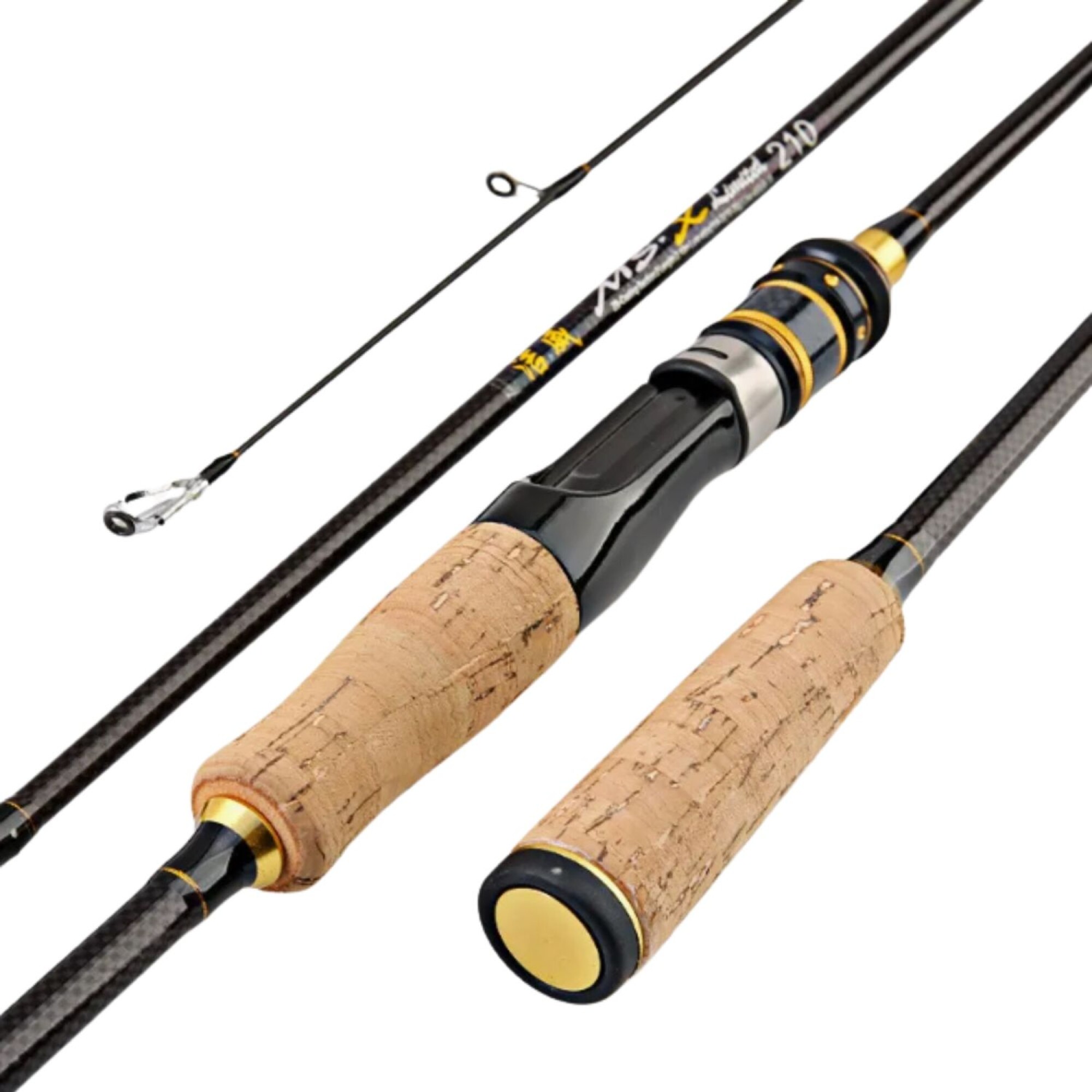 Caña 2 tramos 2,1m spinning MS-X 210 + Reel frontal NXS 3000 5.2:1 261g ...