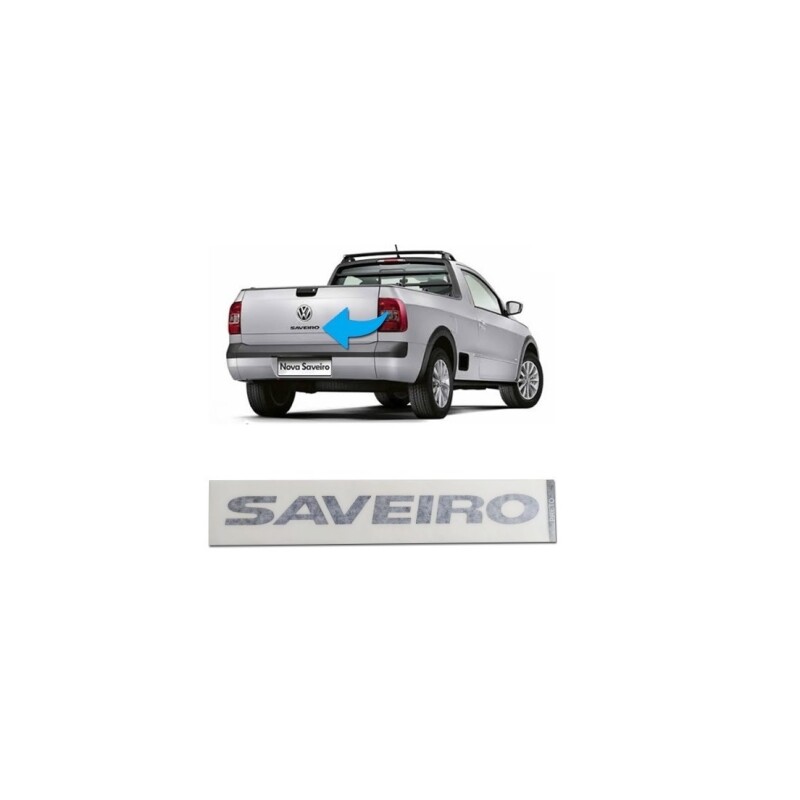 EMBLEMA "SAVEIRO" SAVEIRO G6 13/15 — Familcar