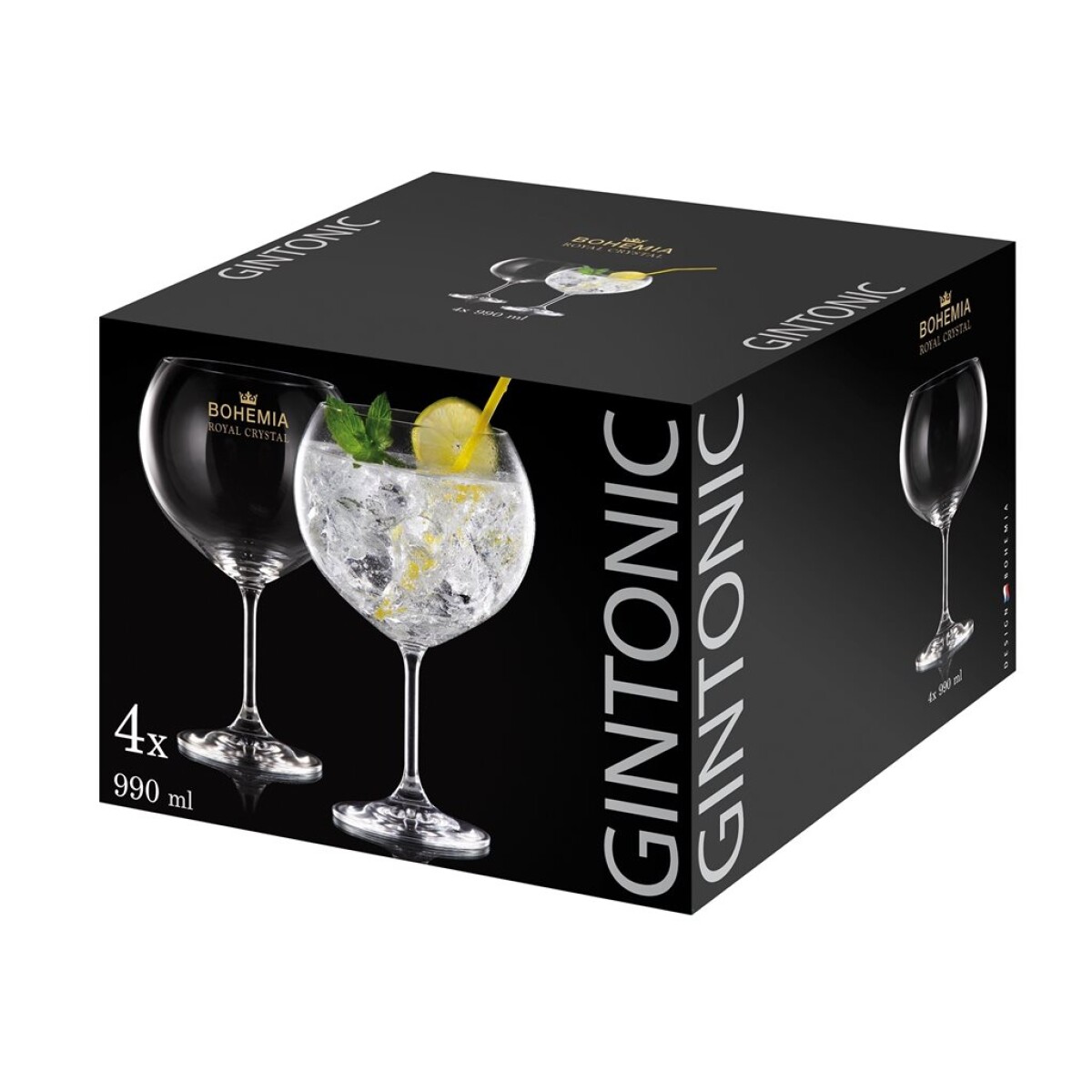 SET 4 COPA GIN TONIC 990ML BOHEMIA — Deco Hogar