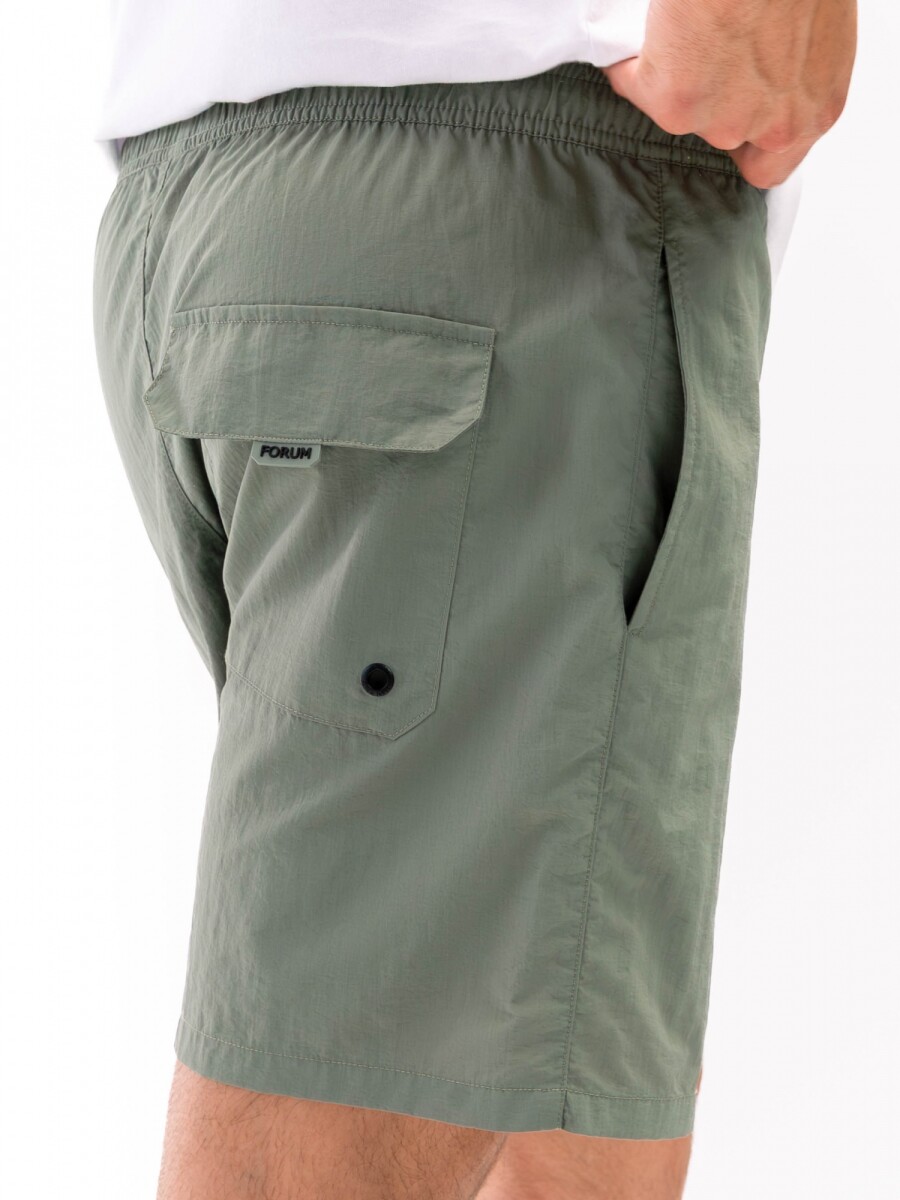 Short de Baño Taslon Buzios - Kaki — Forum Industries Co