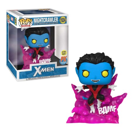 Nightcrawler Teleporting X Men [Exclusivo Glows in the Dark] - 1124 ...