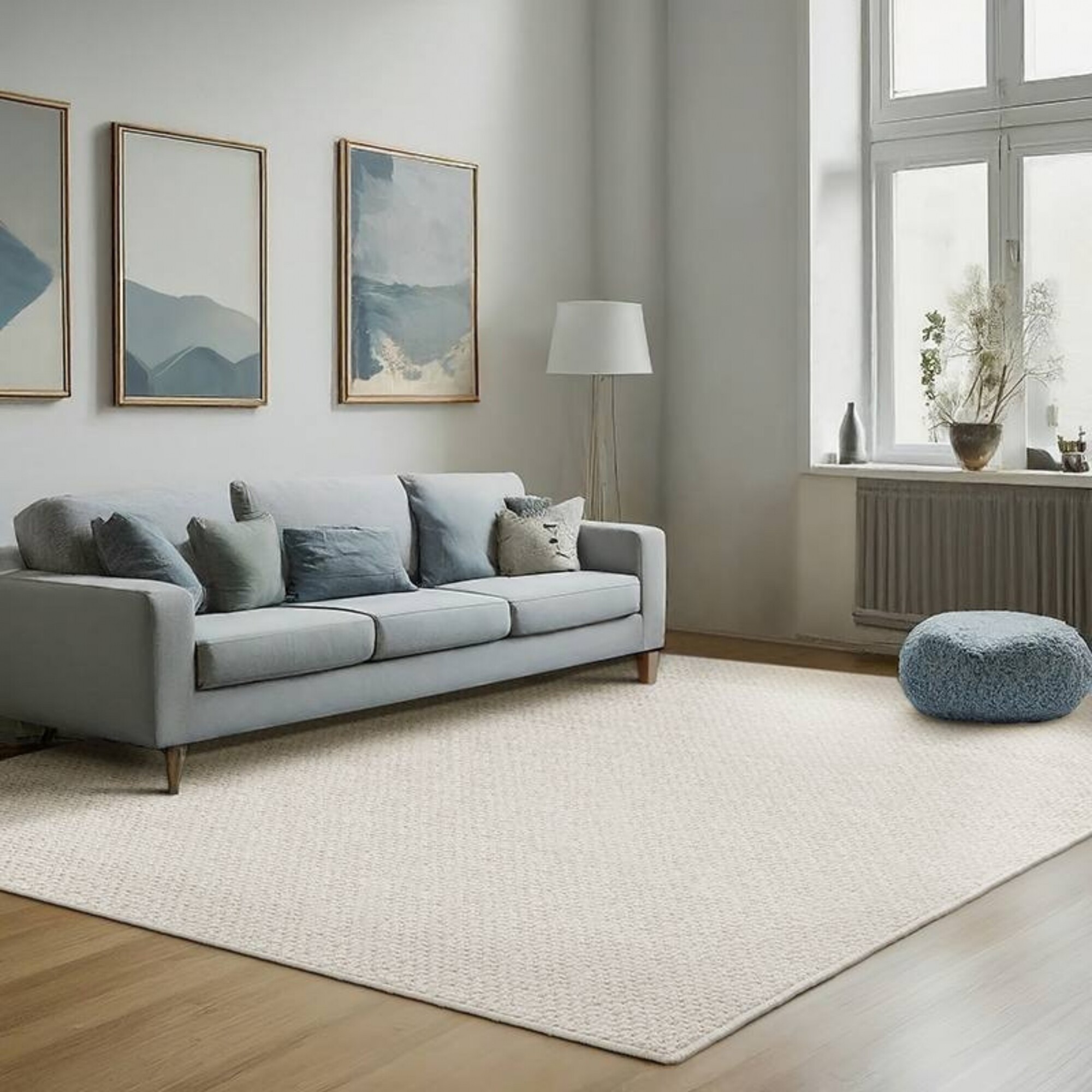 Alfombra Moderna Atratto | 2,00x3,00 m - Arena — Rustico Hogar