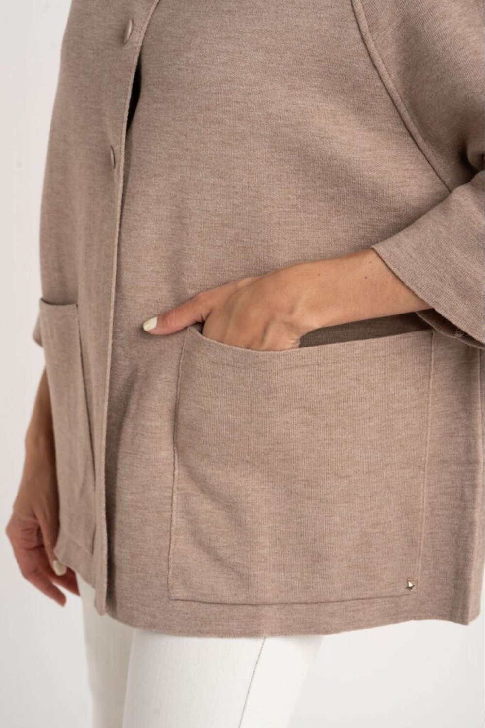 Cardigan - Mocha — Tienda Soy Santander