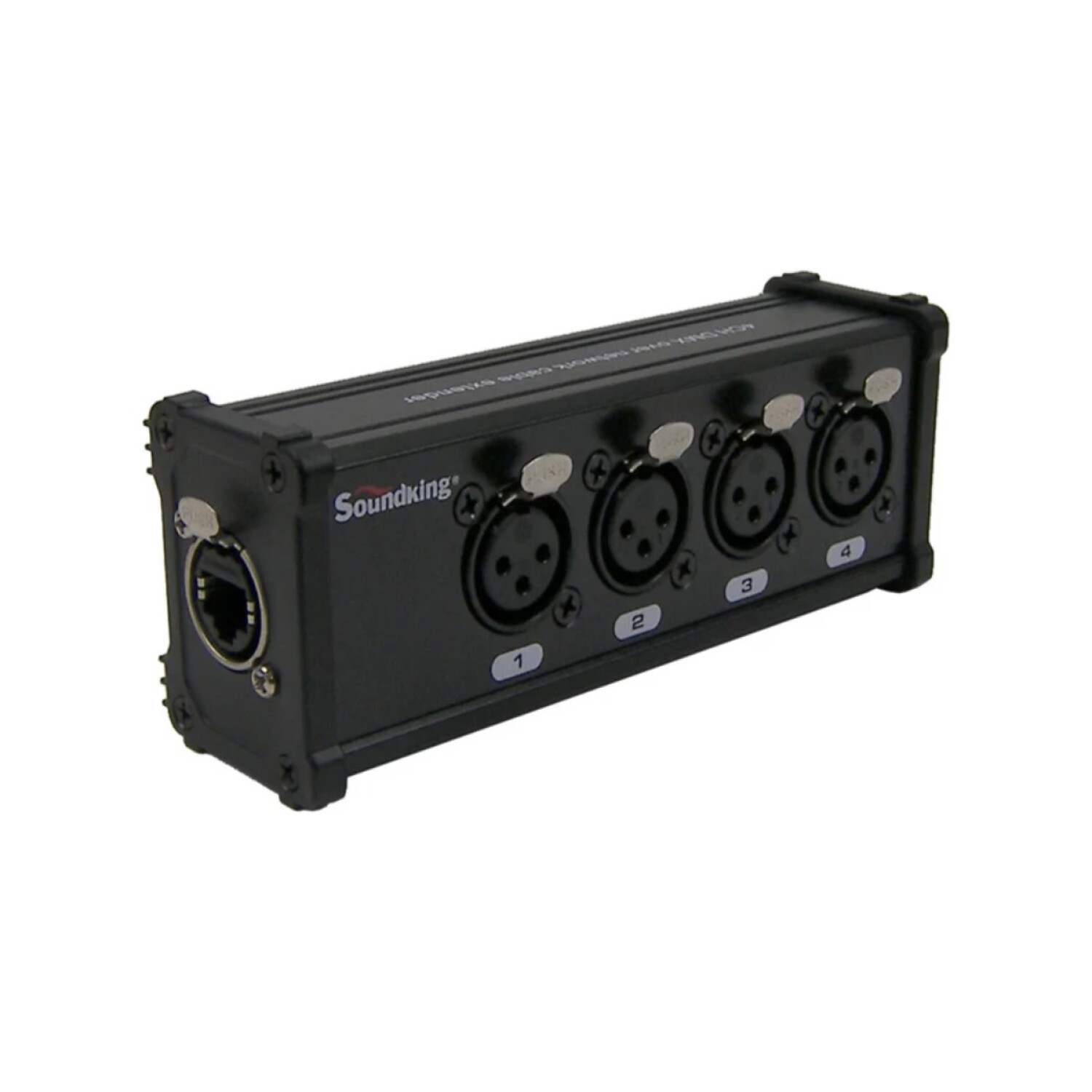 Adaptador Soundking Cxa028 Dmx Audio Rj45 A 4 Xlr 3 Pines Hembra ...