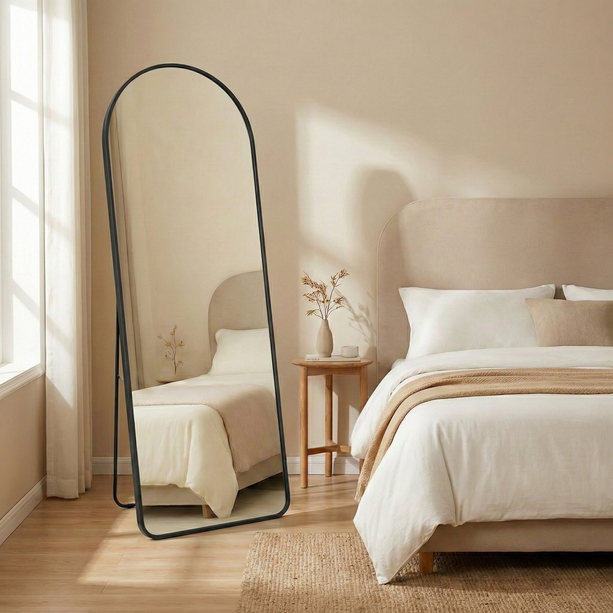 Espejo Julia - Negro — Rustico Hogar