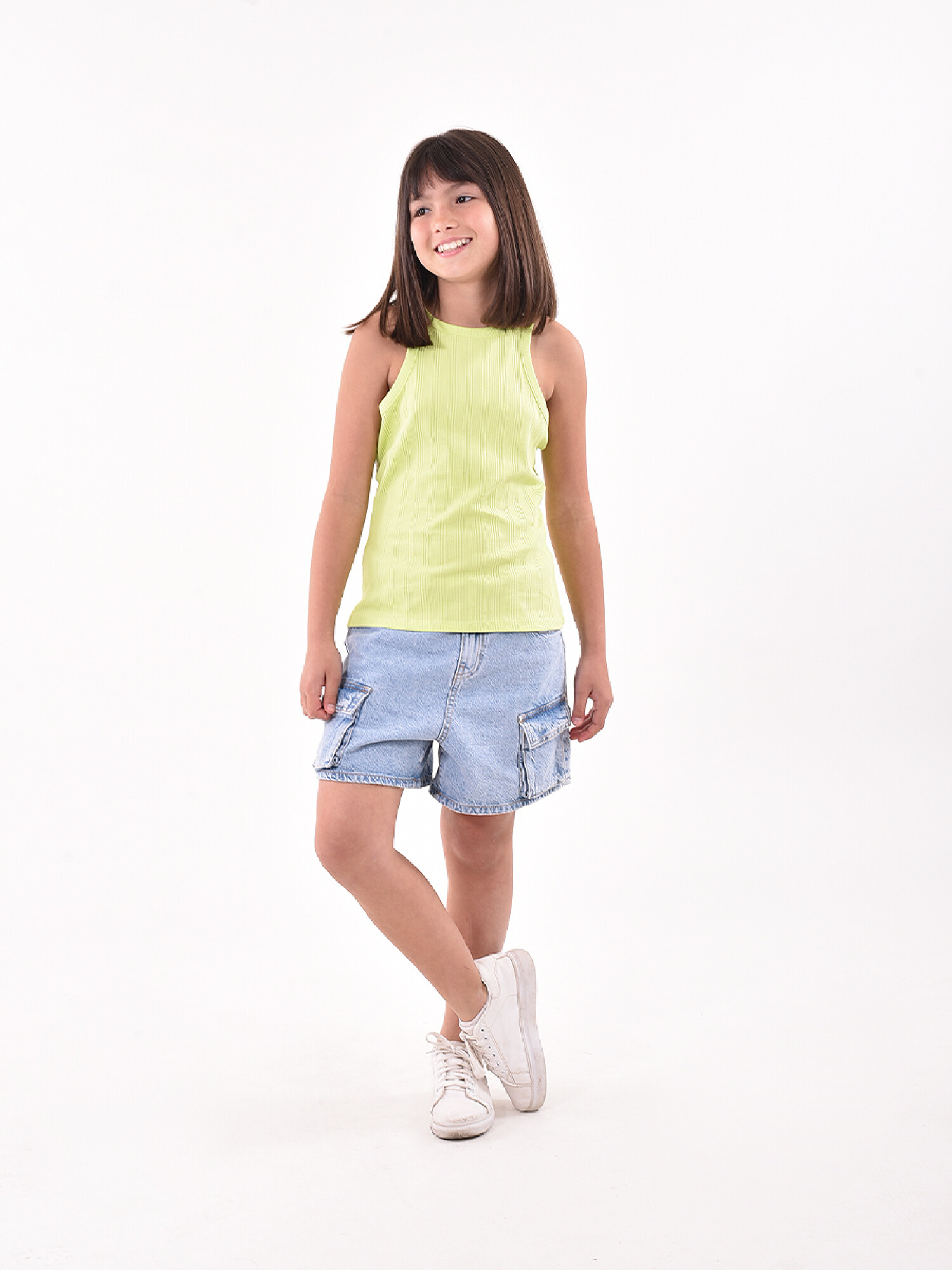 MUSCULOSA SOFIA - LIMA — Guapa