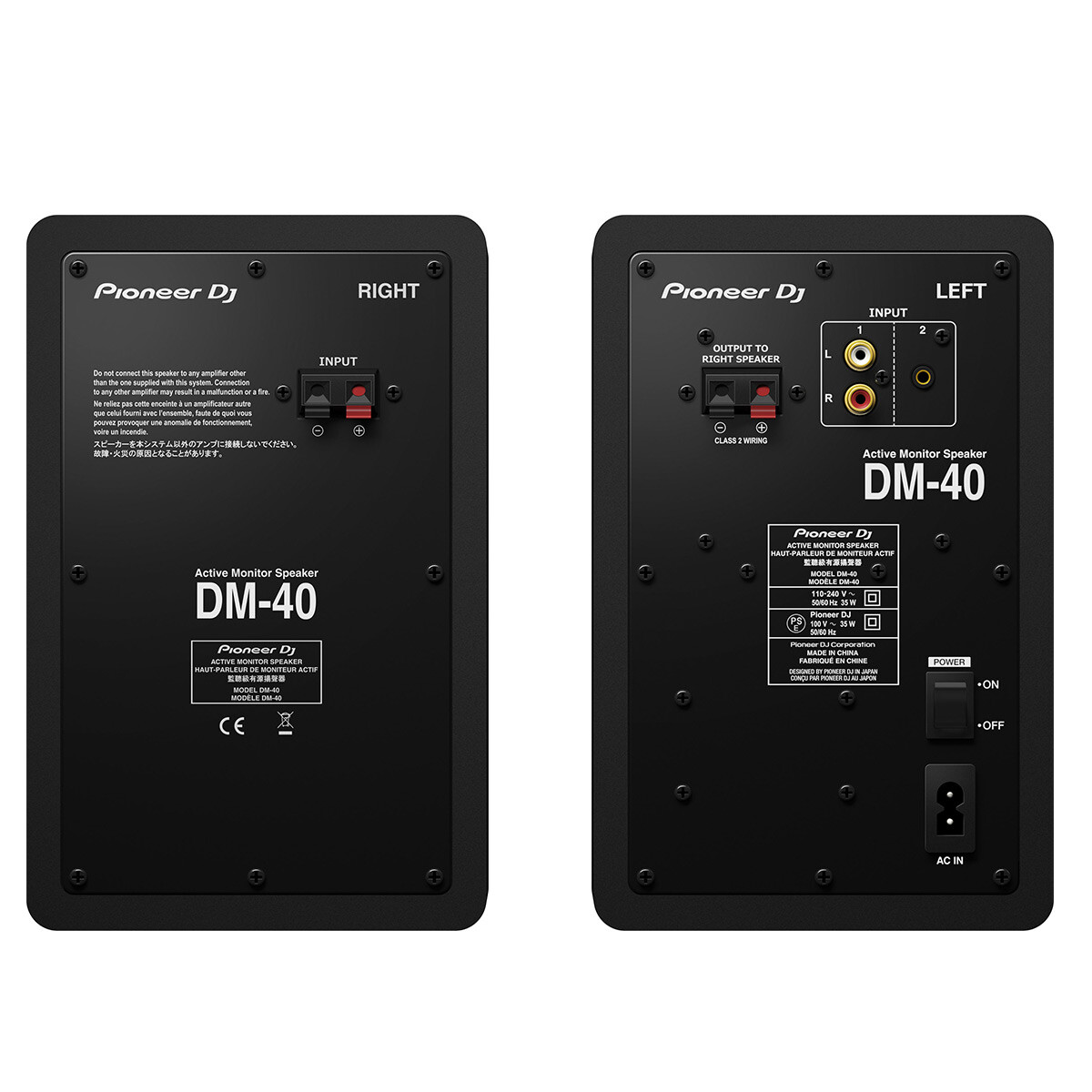 Monitor De Estudio Pioneer Dm40 4" Par — Palacio de la Música