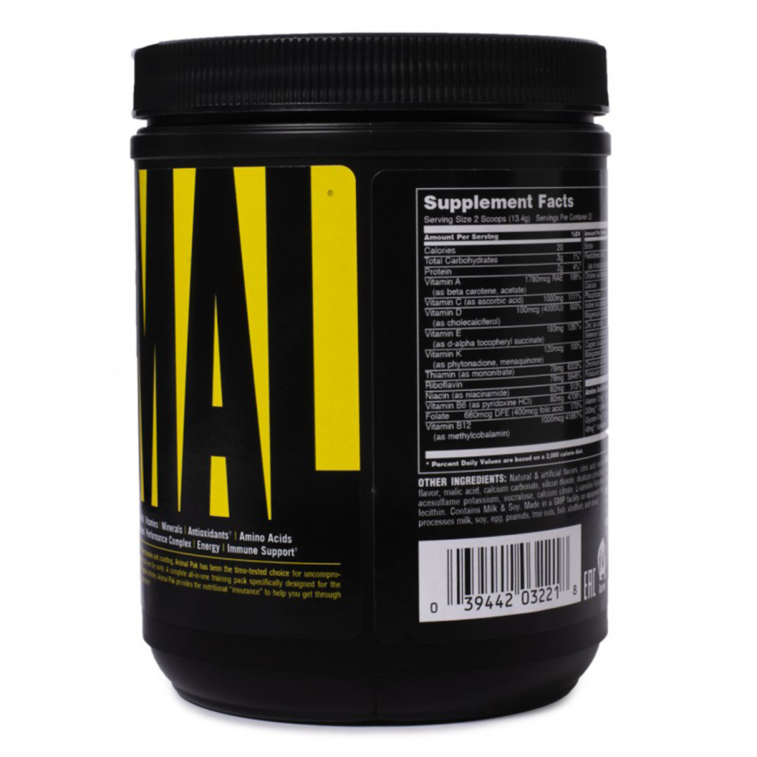 Universal Nutrition Animal Pak 44 Multivitamínico — El Rey del ...