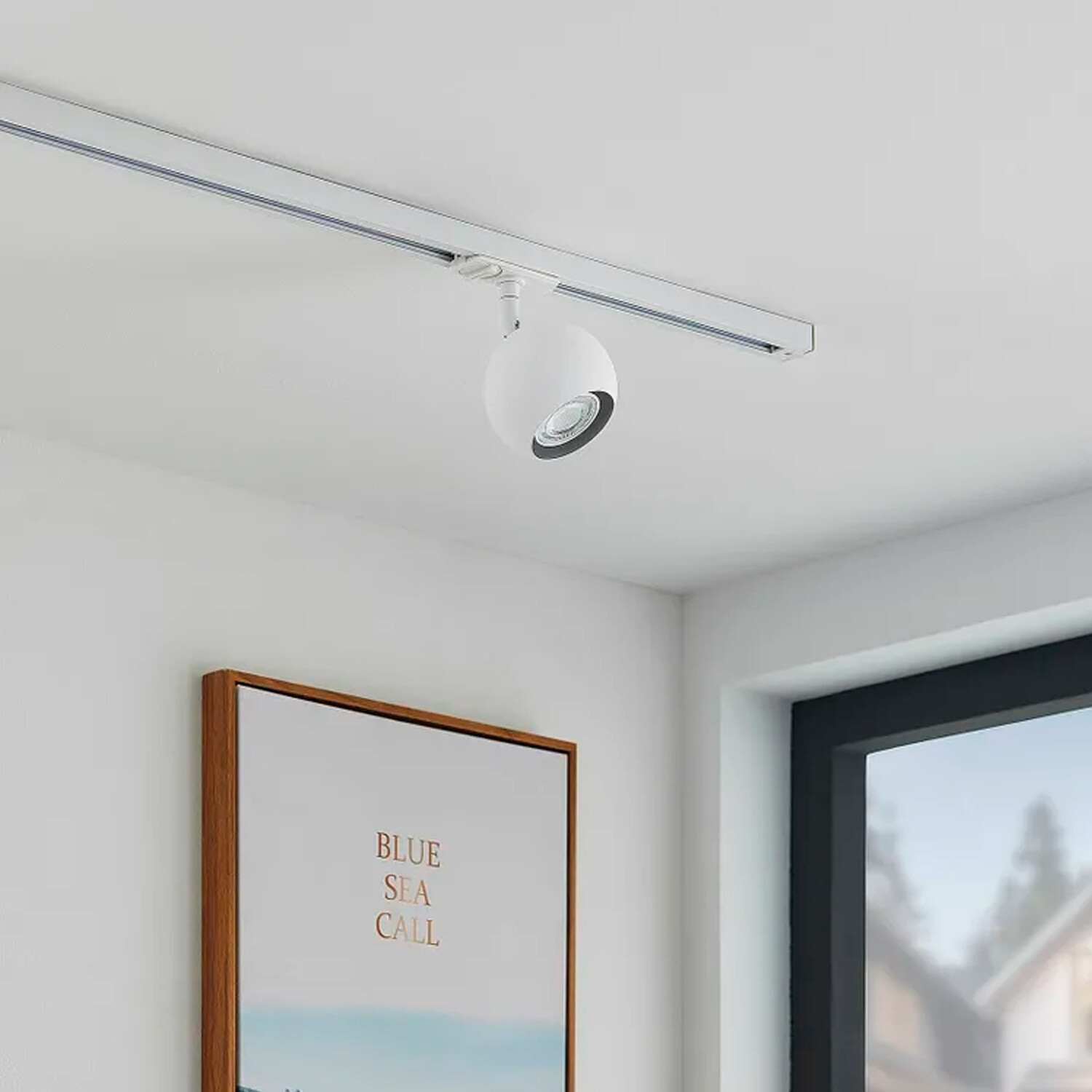 Luminaria Spot Para Riel San Nicolas Blanca — Serlux