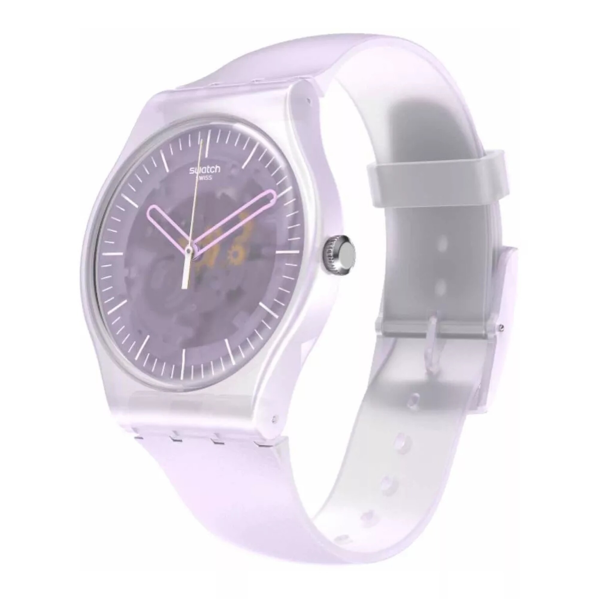 SWATCH RESINA DAMA — La hora exacta