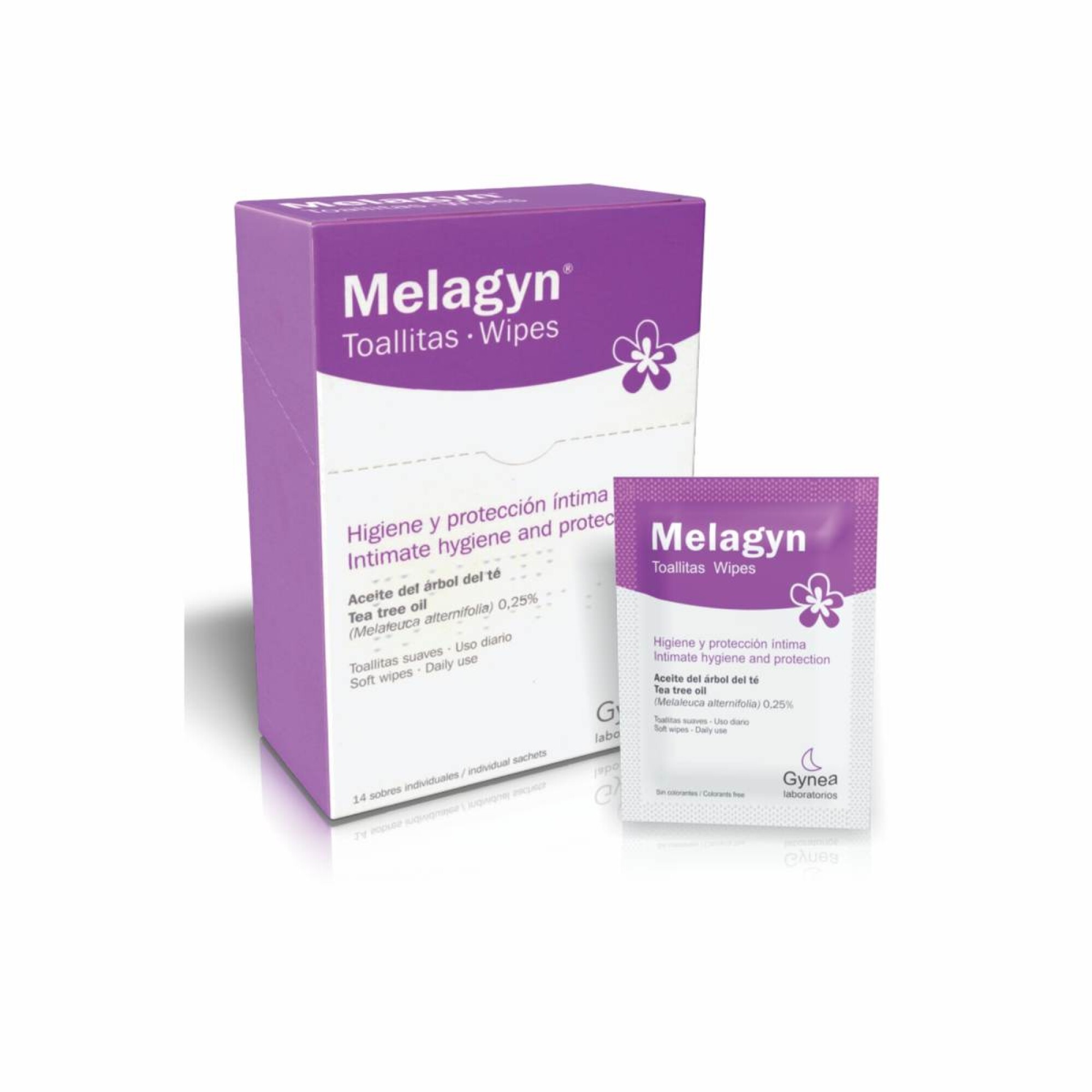 MELAGYN TOALLITAS CJ X 14 SOBRES — Farmacenter