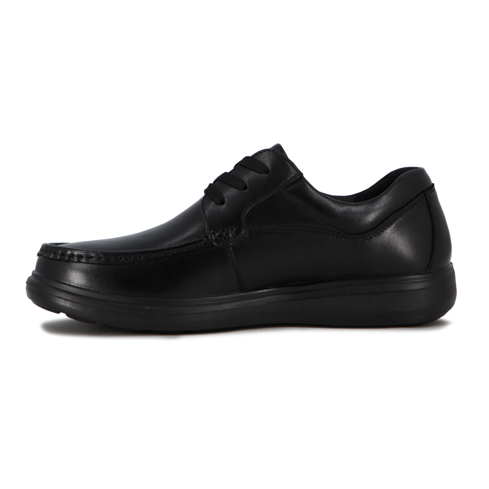 Zapato Starsax Hombre Acordonado Casual - Negro - Negro — Macri