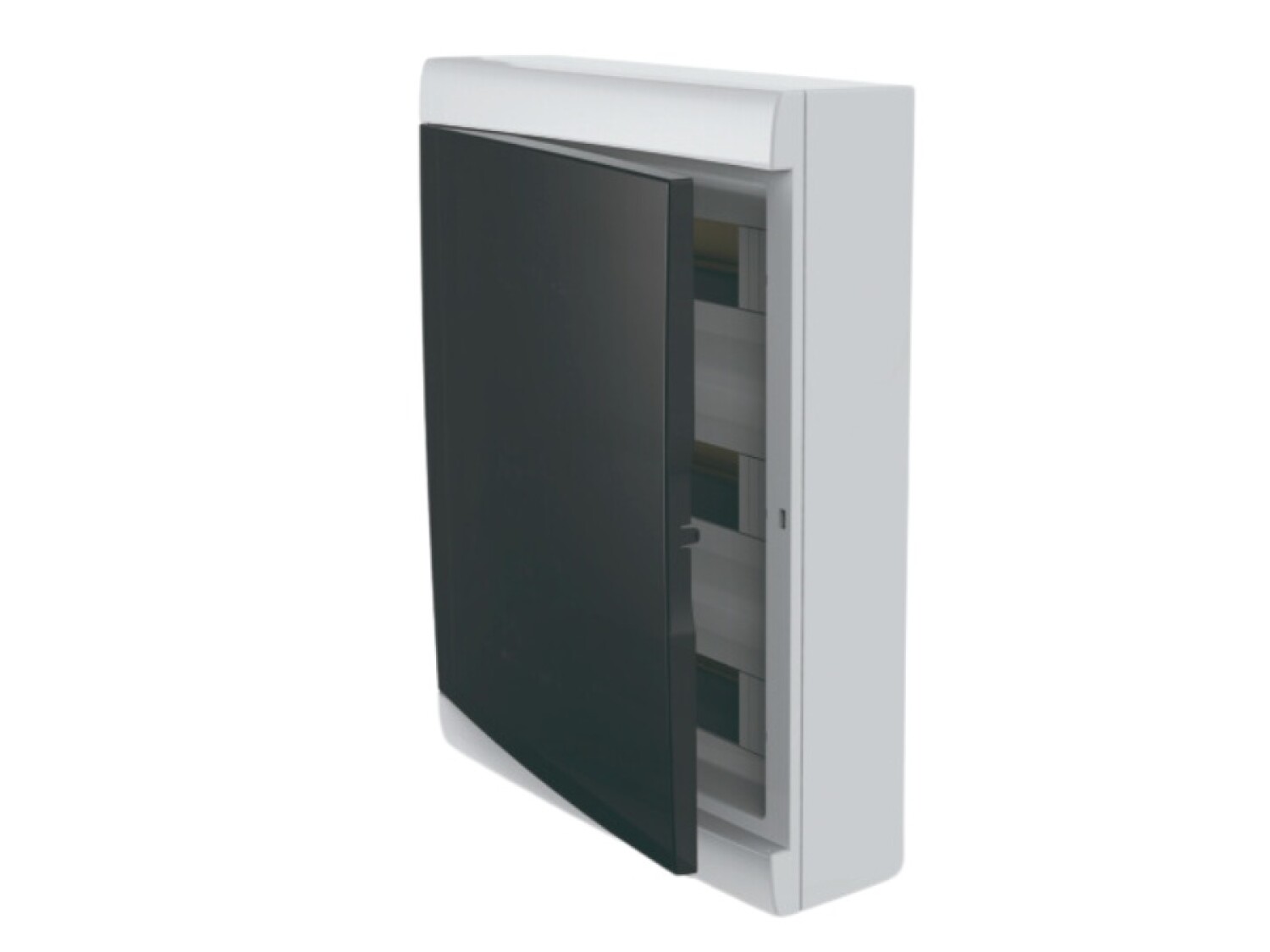 TABLERO ADO. PLAST. 36TM DIN PUERTA FUME GENROD — Luminotecnia