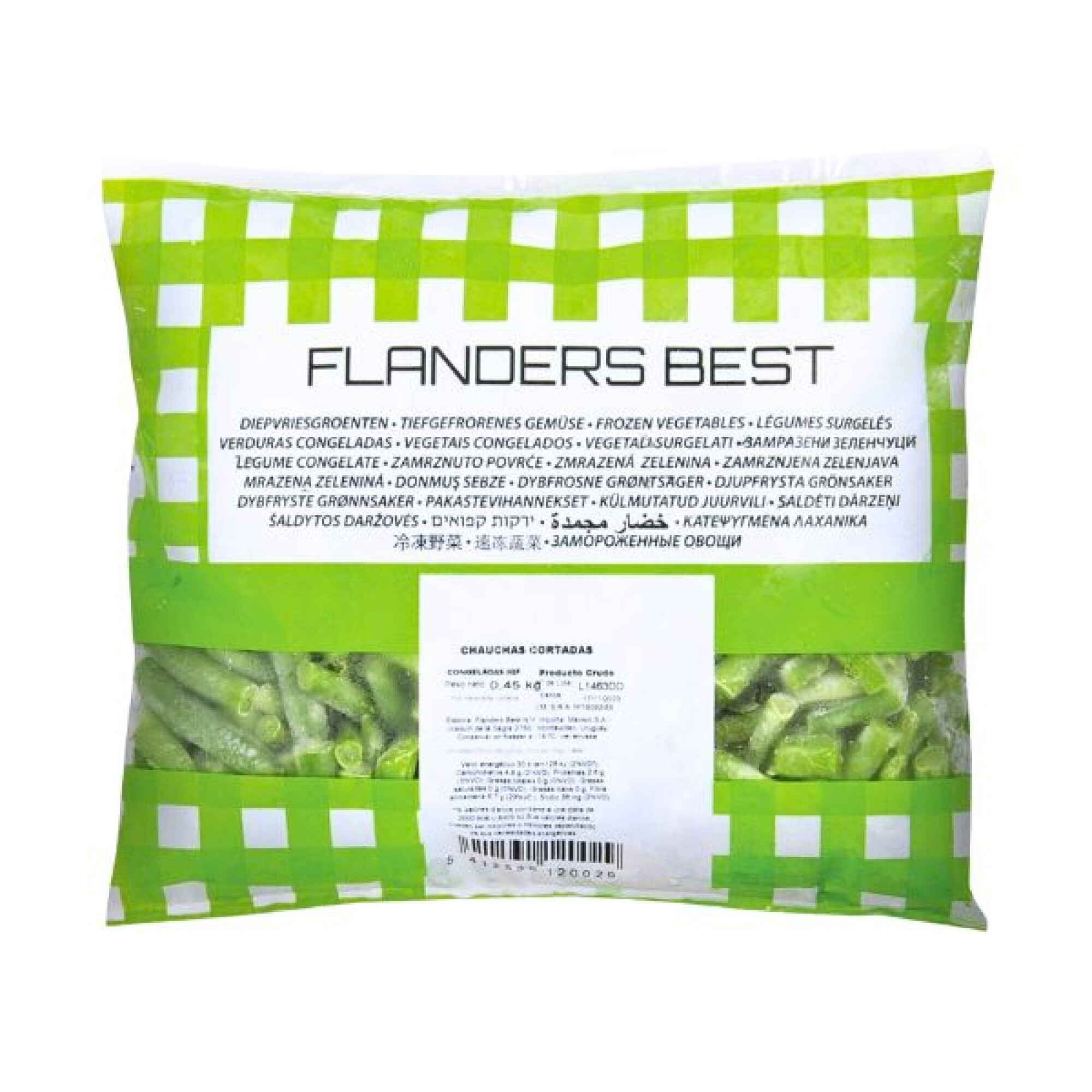 Chauchas Flanders - 2,5 kg — CONGELADOS.COM.UY