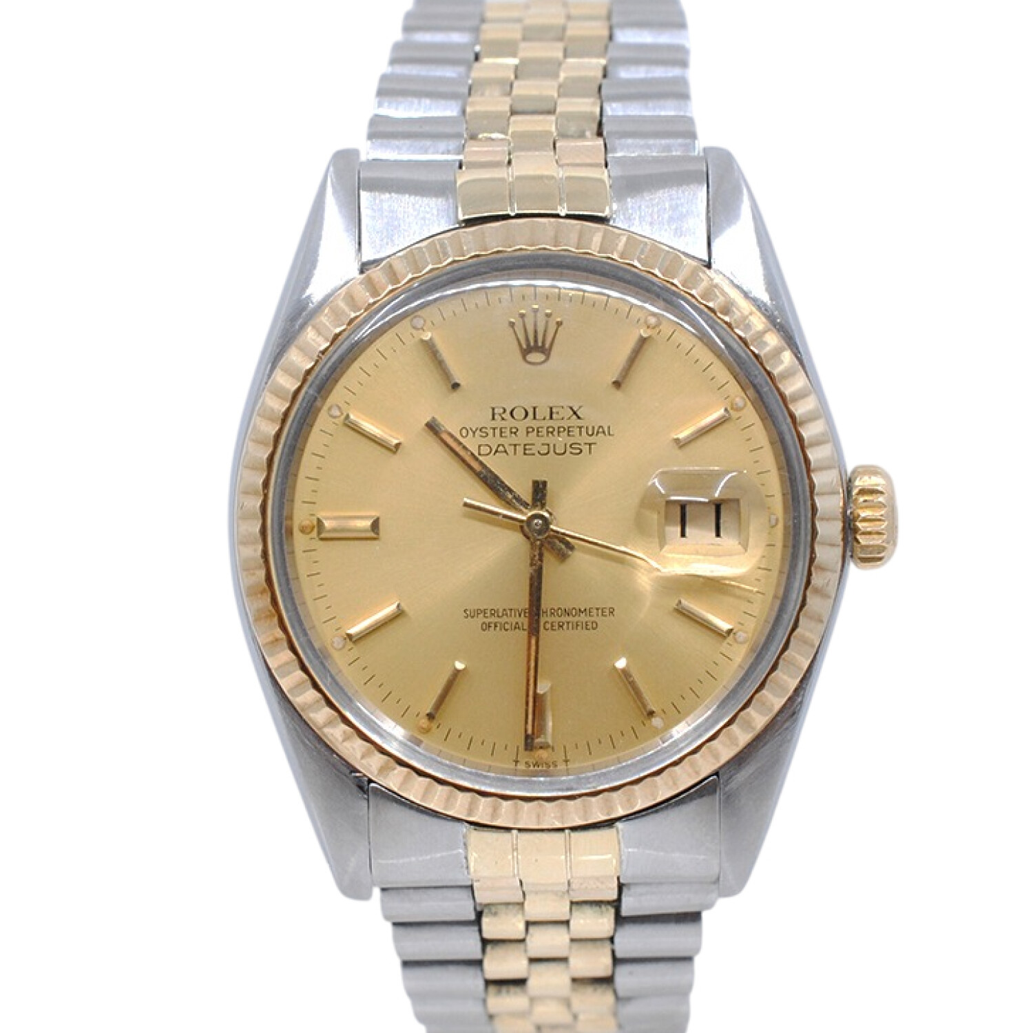 Rolex Datejust 16003 · Acero y Oro 36 mm · Año 1978 Calendario Rápido ...
