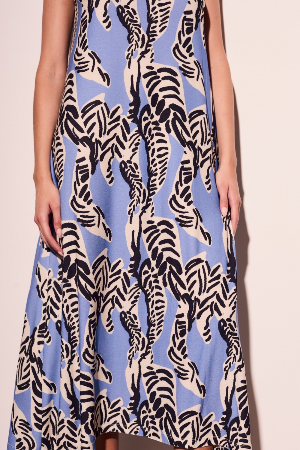 Vestido Print - Celeste — Lemon