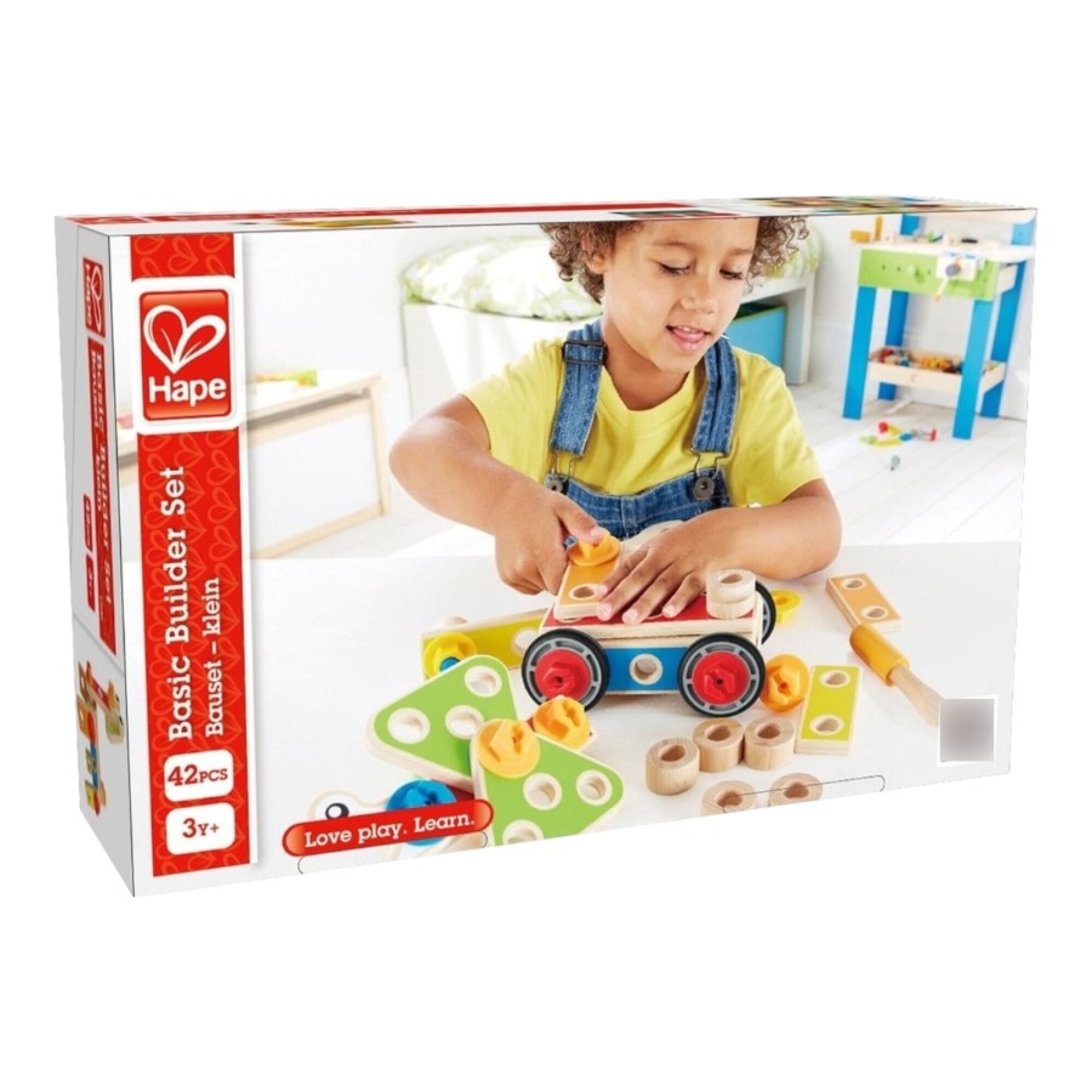 Set de Construcción Mecano en Madera 42 Piezas Hape — AdelEste