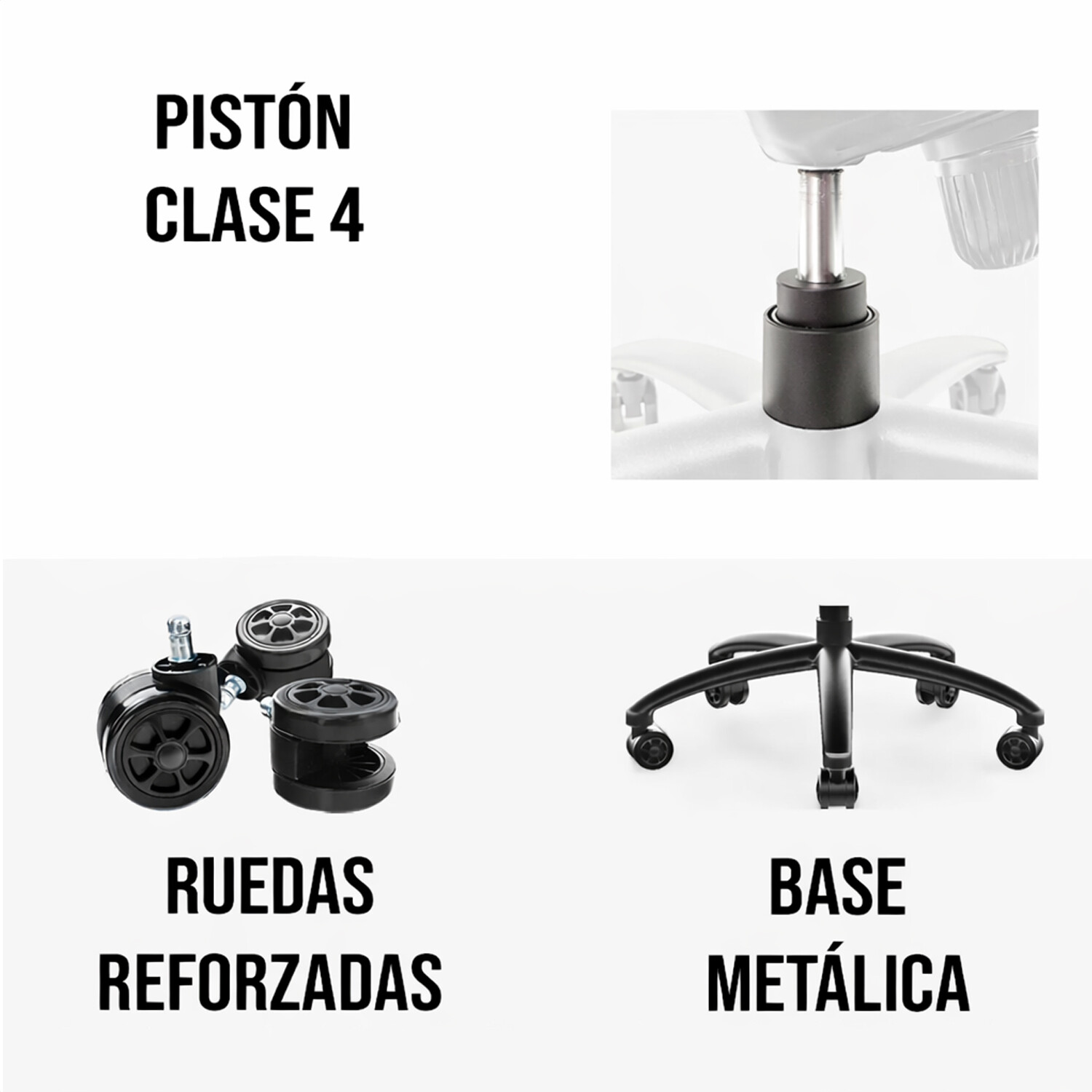 Silla Gamer Fantech Ergonómica Gc-192 150kg - NEGRO — Dimm