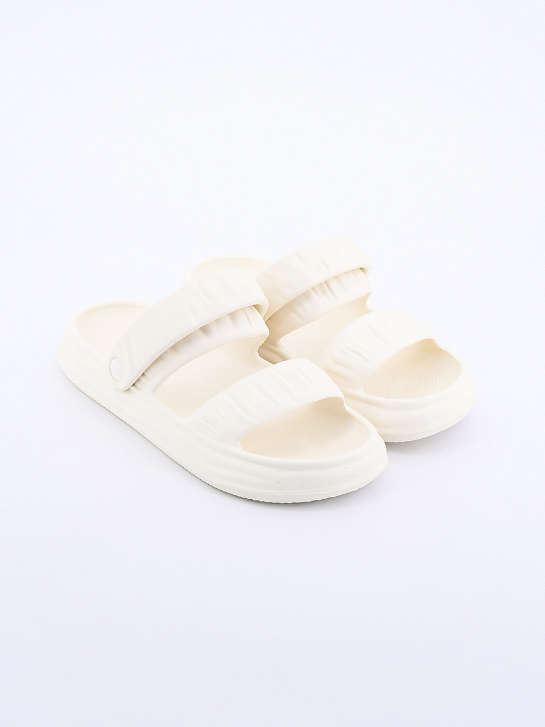 SANDALIA GOMON ATLANTICO - BLANCO — Guapa