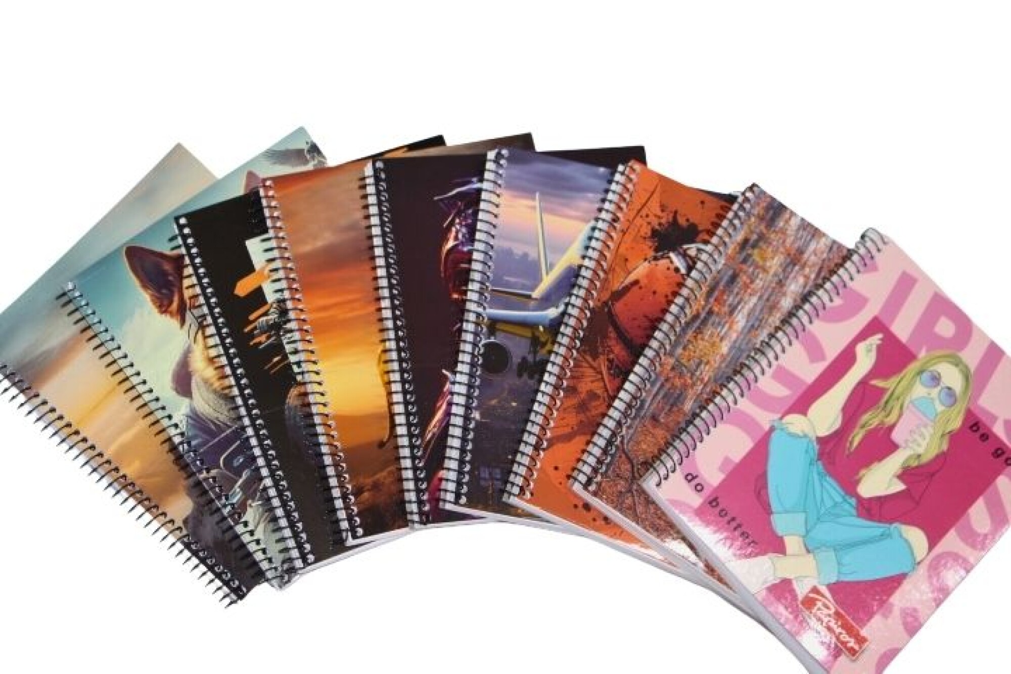 CUADERNO PAPIROS CON ESPIRAL 96 HOJAS 796 - TAPA LEON — Alberto Gandulia