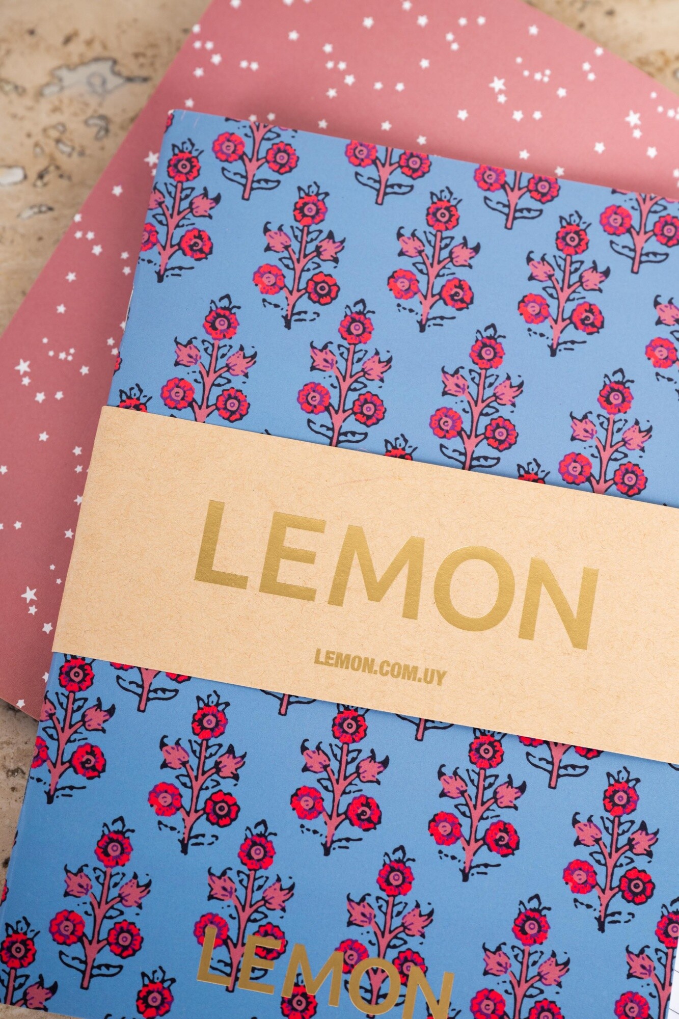 Notebook Print - Celeste — Lemon