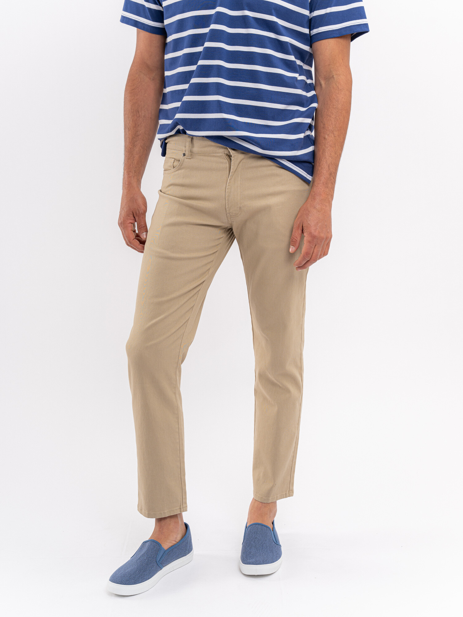 Pantalon color - arena de Hombre — Cuatroases