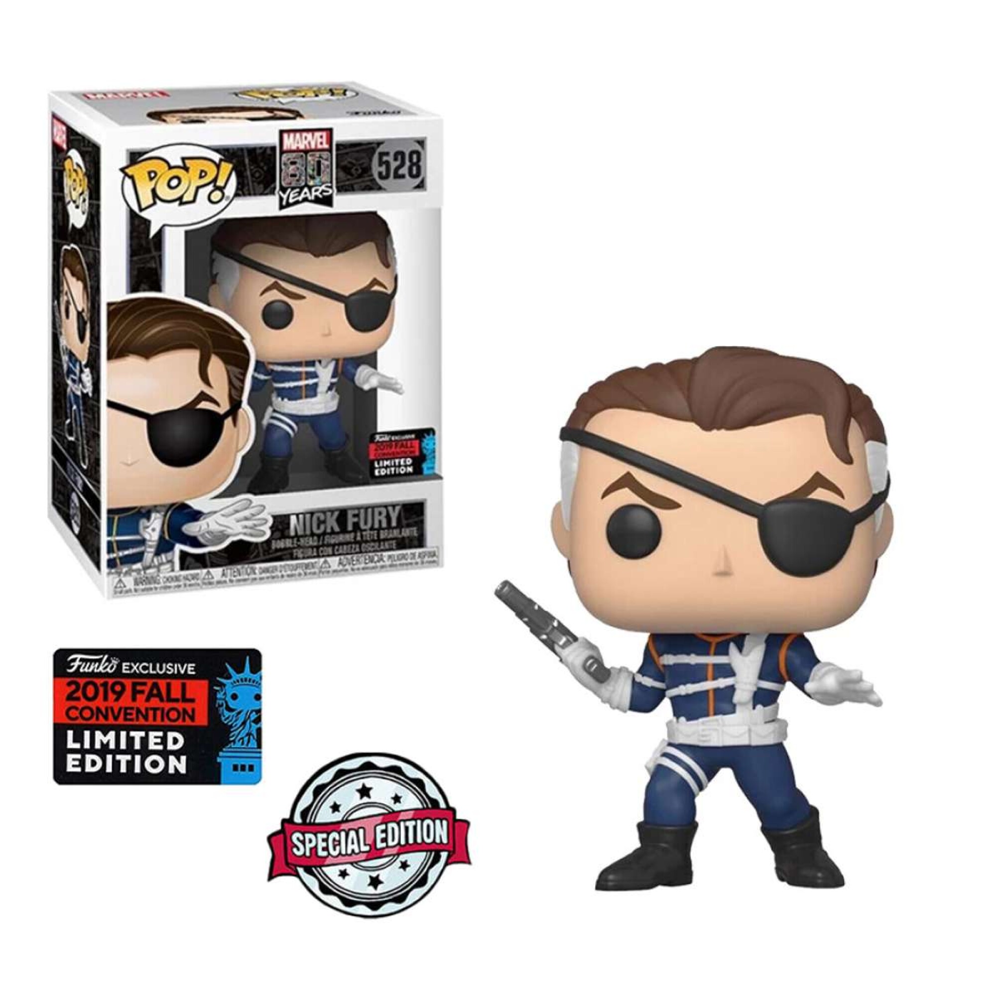 Nick Fury Marvel 80 Years (New York ComiCon Exclusivo) - 528 — Tienda ...